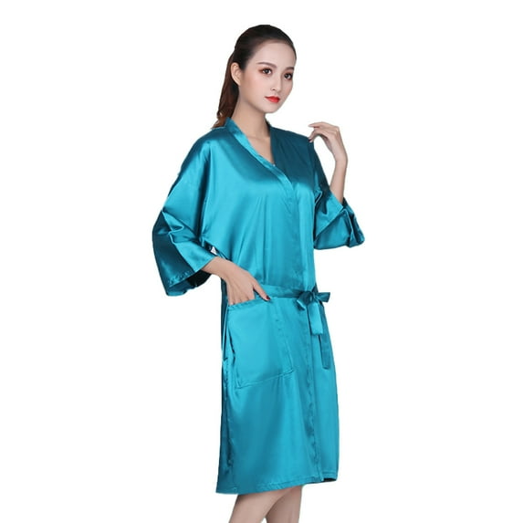 Salon Client Gown Robes Hair Salon Cape Hair Cutting Smock Spa Cloth ...