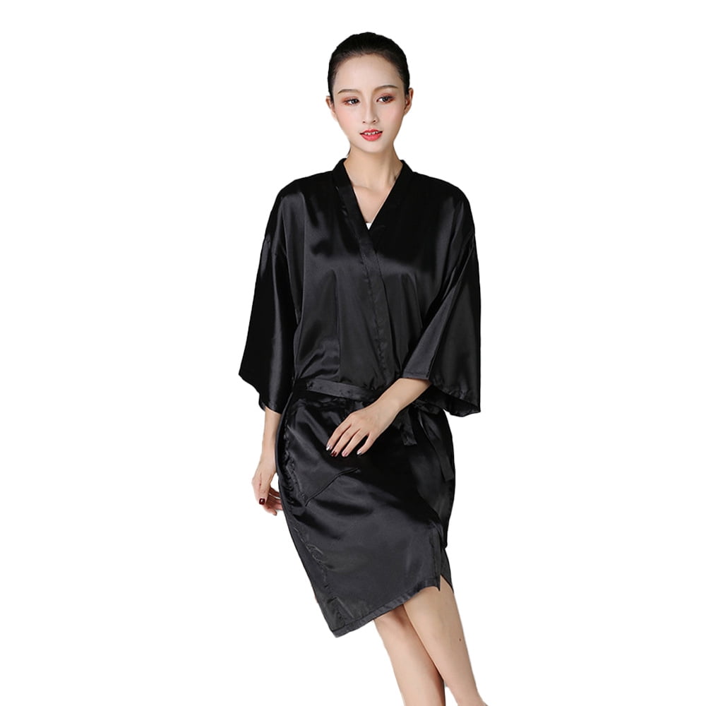 Salon Client Gown Robes Hair Salon Cape Hair Cutting Smock Spa Cloth