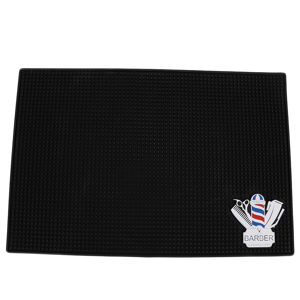 Salon Desktop Non-Slip Pad, Flexible Heat Insulation Mat for Barber ...