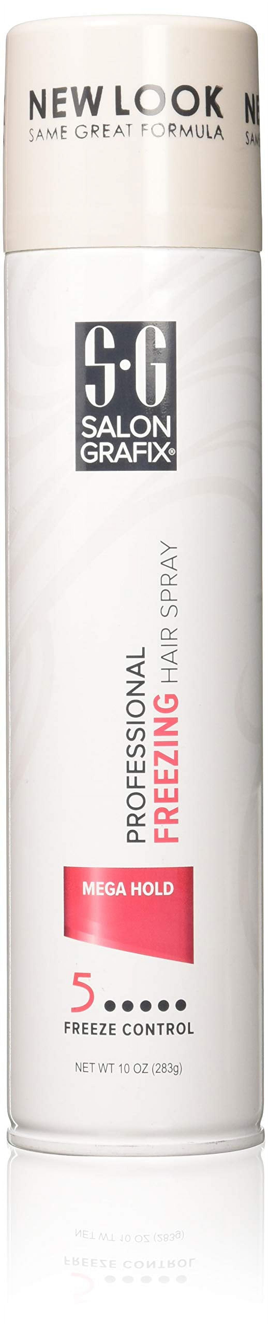 Salon Grafix Freezing Hair Spray,Mega Hold,10-Ounce (Pack of 3 ...