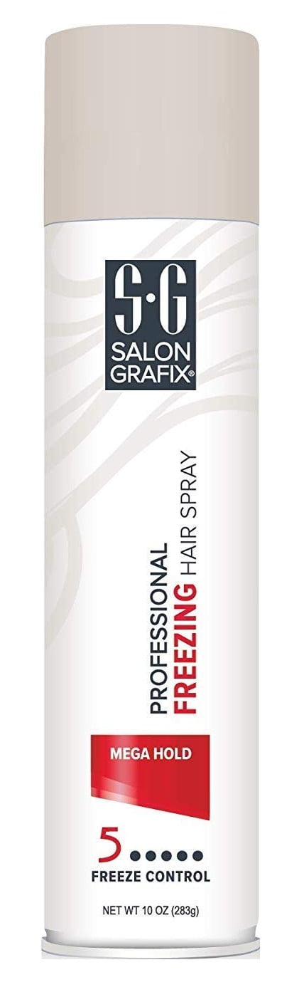 Salon Grafix Hairspray Freezing Mega Hold 10oz (Pack of 3) - Walmart.com