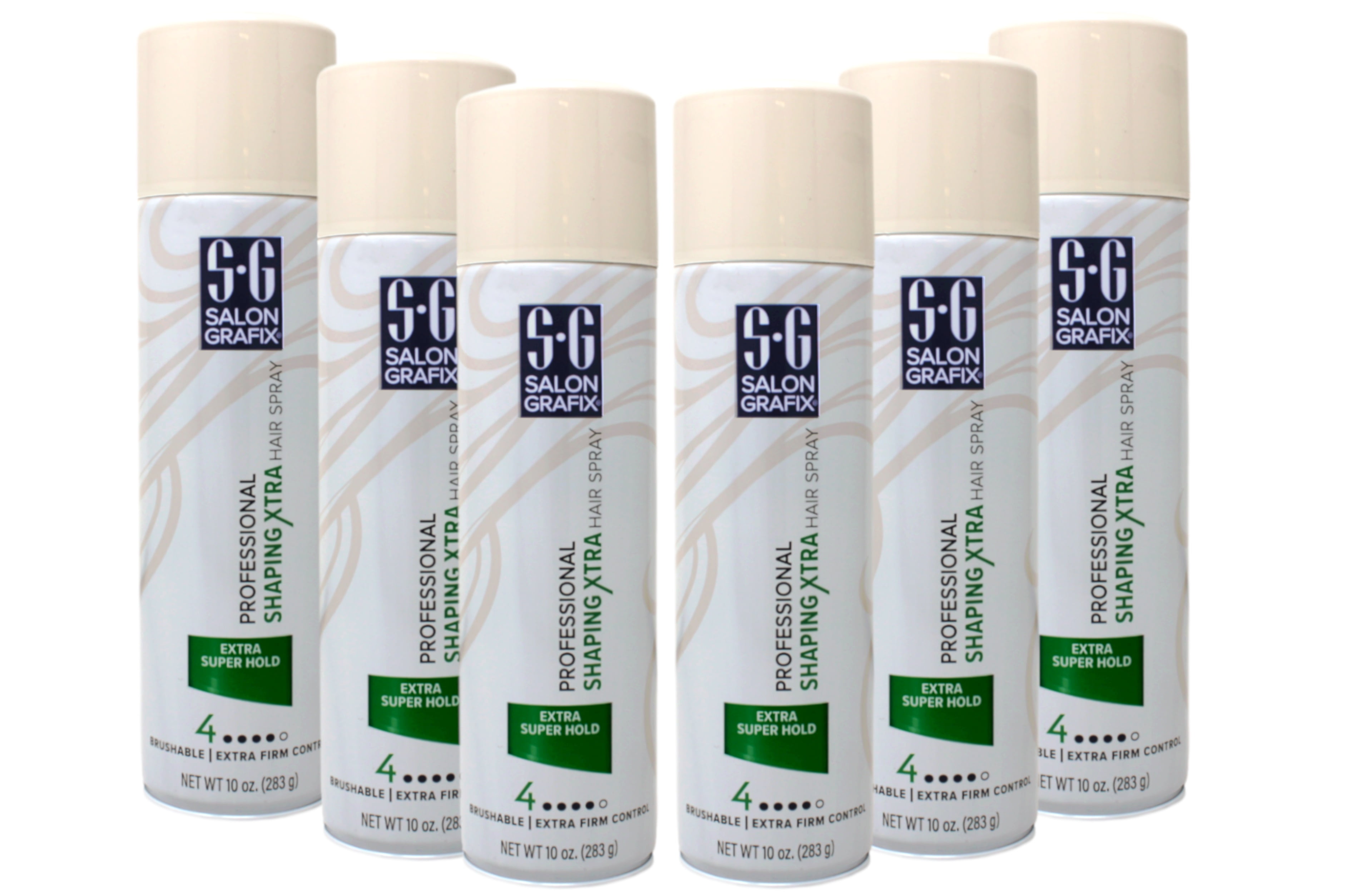 Salon Grafix Extra Hold Shaping Hair Spray with Alcohol, 10 oz - Pack ...