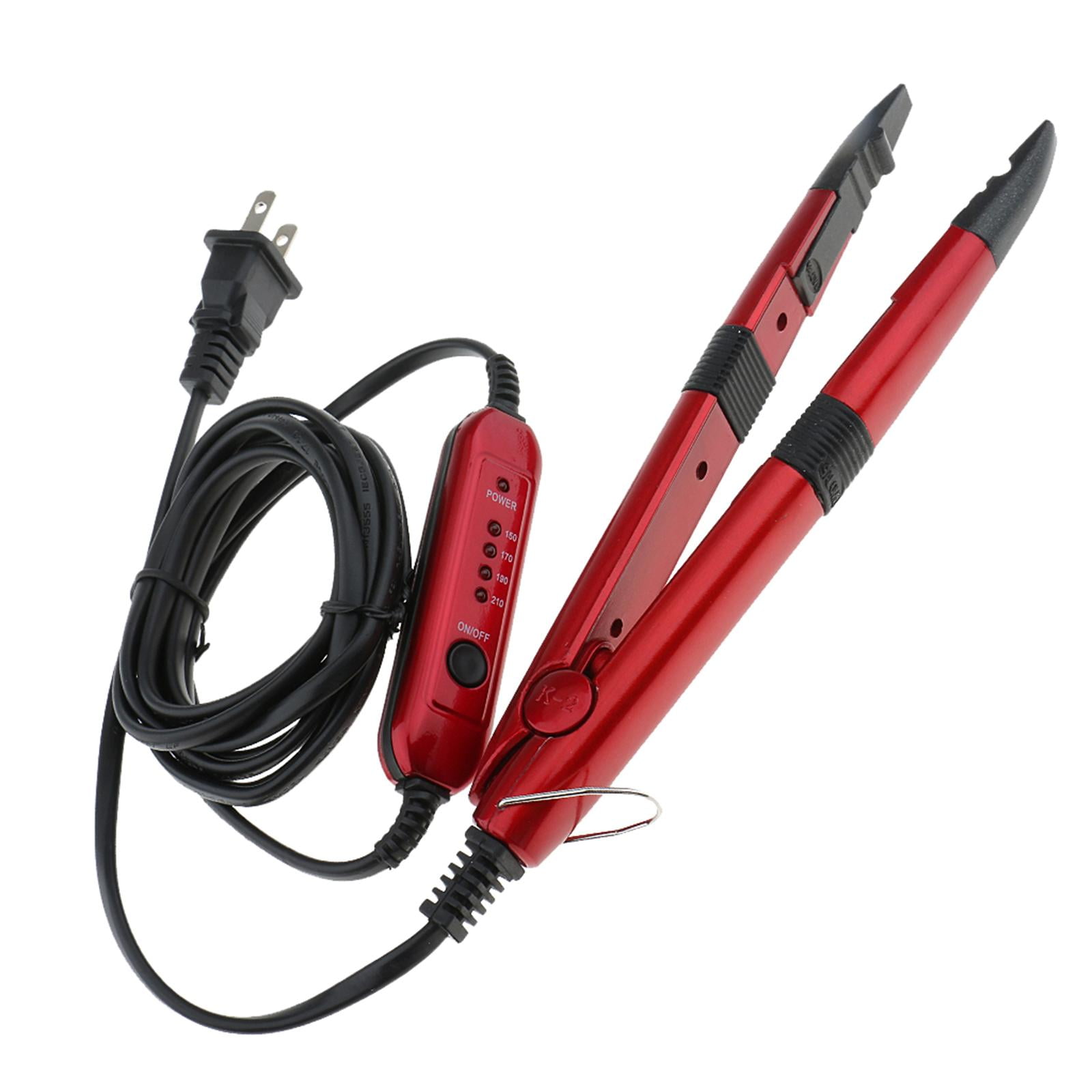 Salon Hair Bun extension Sewing Fusion Iron Bonding Tool Heat Connector ...
