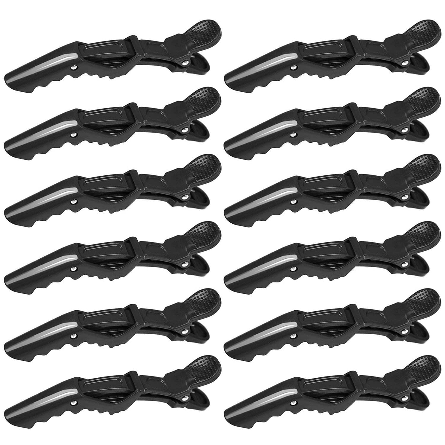 Salon Hair Clip 12 Pcs Professional Alligator Clips For Hair, Hair ...