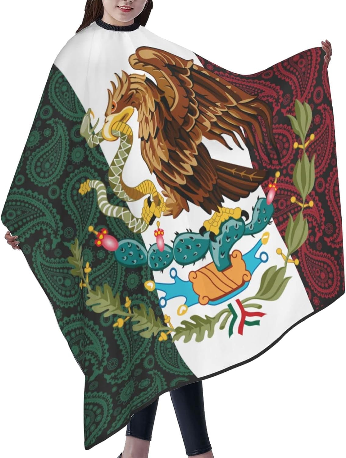 Salon Hair Cutting Cape Cloth Barber Hairdressing Wrap Haircut Apron ...