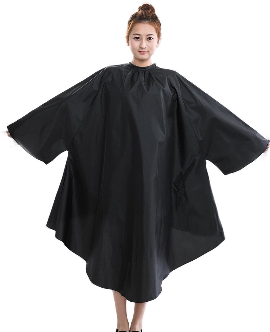 Perfehair Adult Salon Hair Cutting Cloak, Barber Cape with Sleeves ...