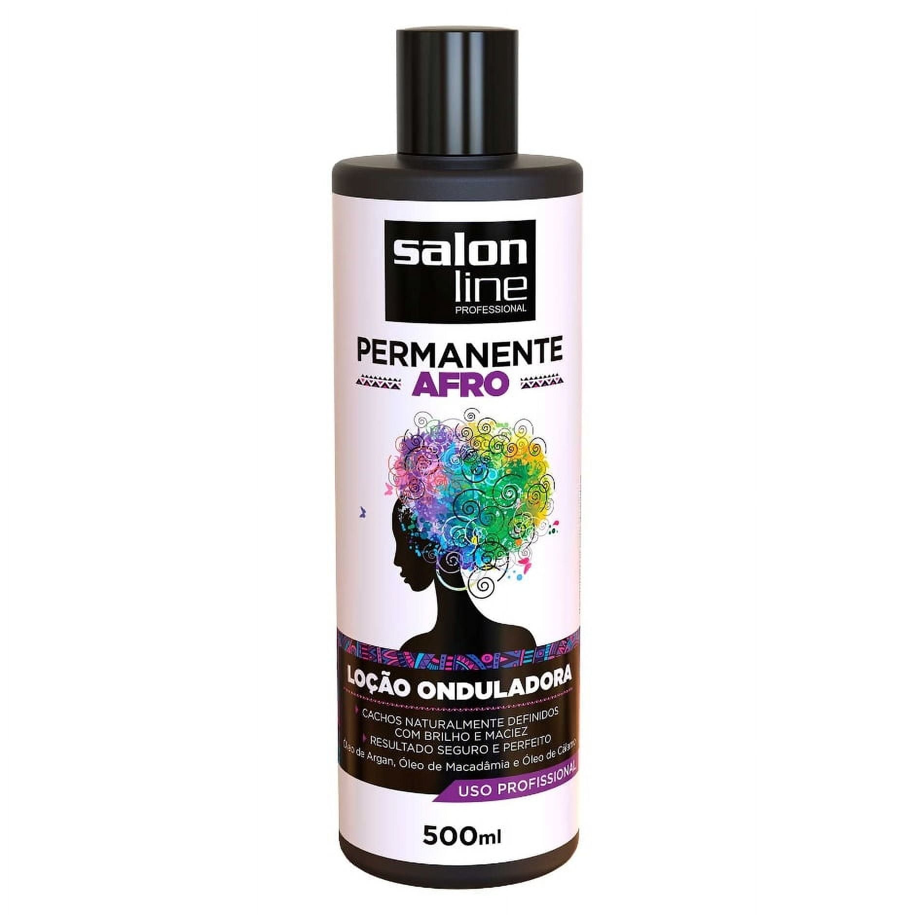 Salon Line Afro Permanent Waving(Natural Effect) Lotion 500ml(16.9 Fl ...