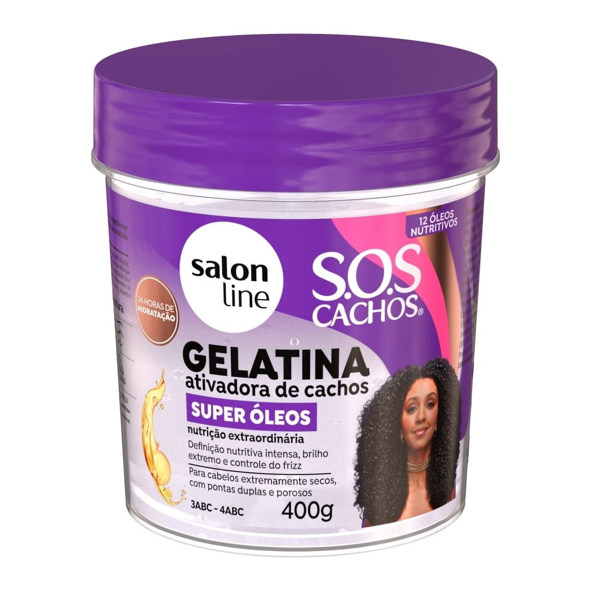 Salon Line - Linha SOS Cachos Super Oleos - Gelatina Nepal | Ubuy