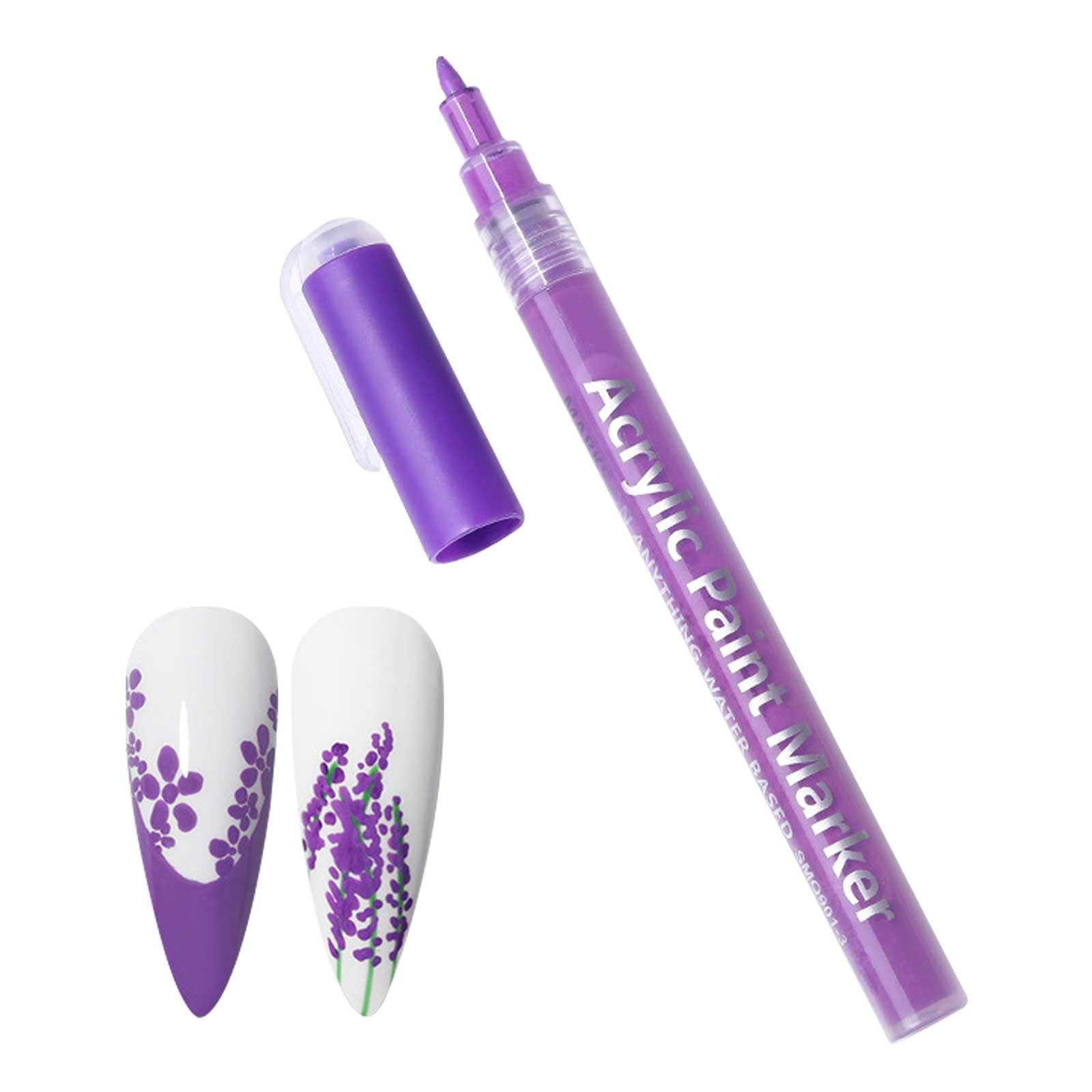 Salon Nail Polish kit Nail Care Non Toxic False Nails 3D Painted Pen ...