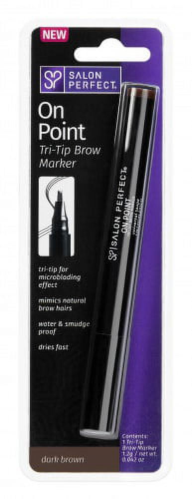 Salon Perfect Brow Marker - Dark Brown - Walmart.com
