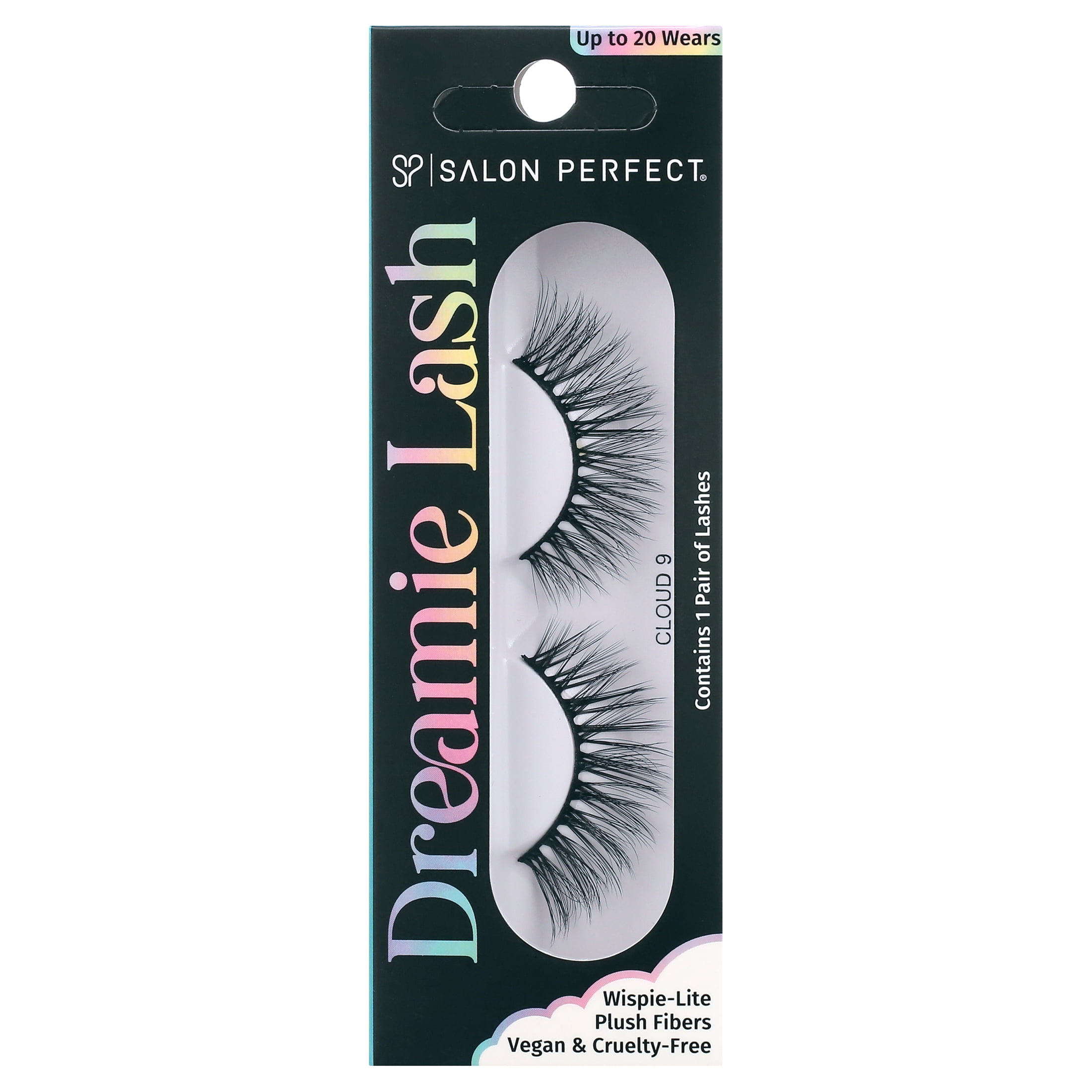 Salon Perfect Dreamie Lash False Eyelashes, Wispy Natural Looking Fake ...