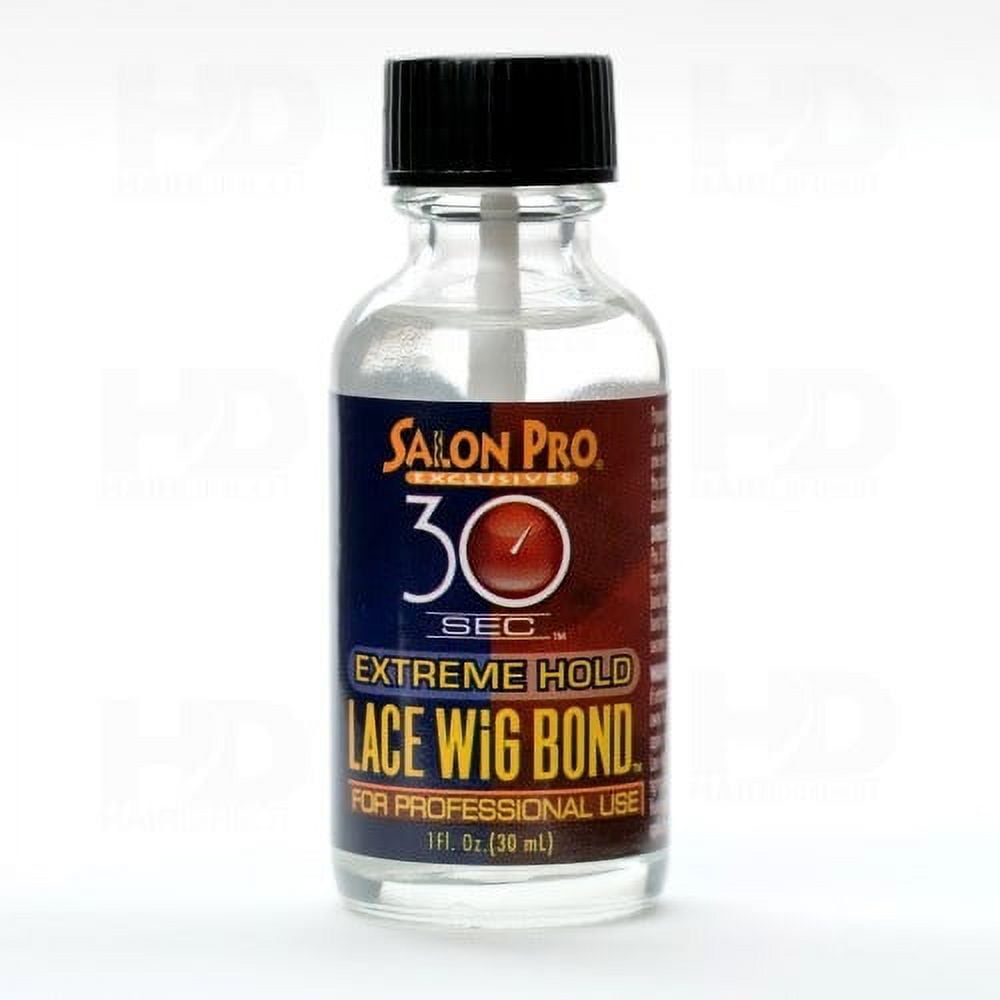 Salon Pro 30 Sec Extreme Hold Lace Wig Bond 1 Oz - Walmart.com