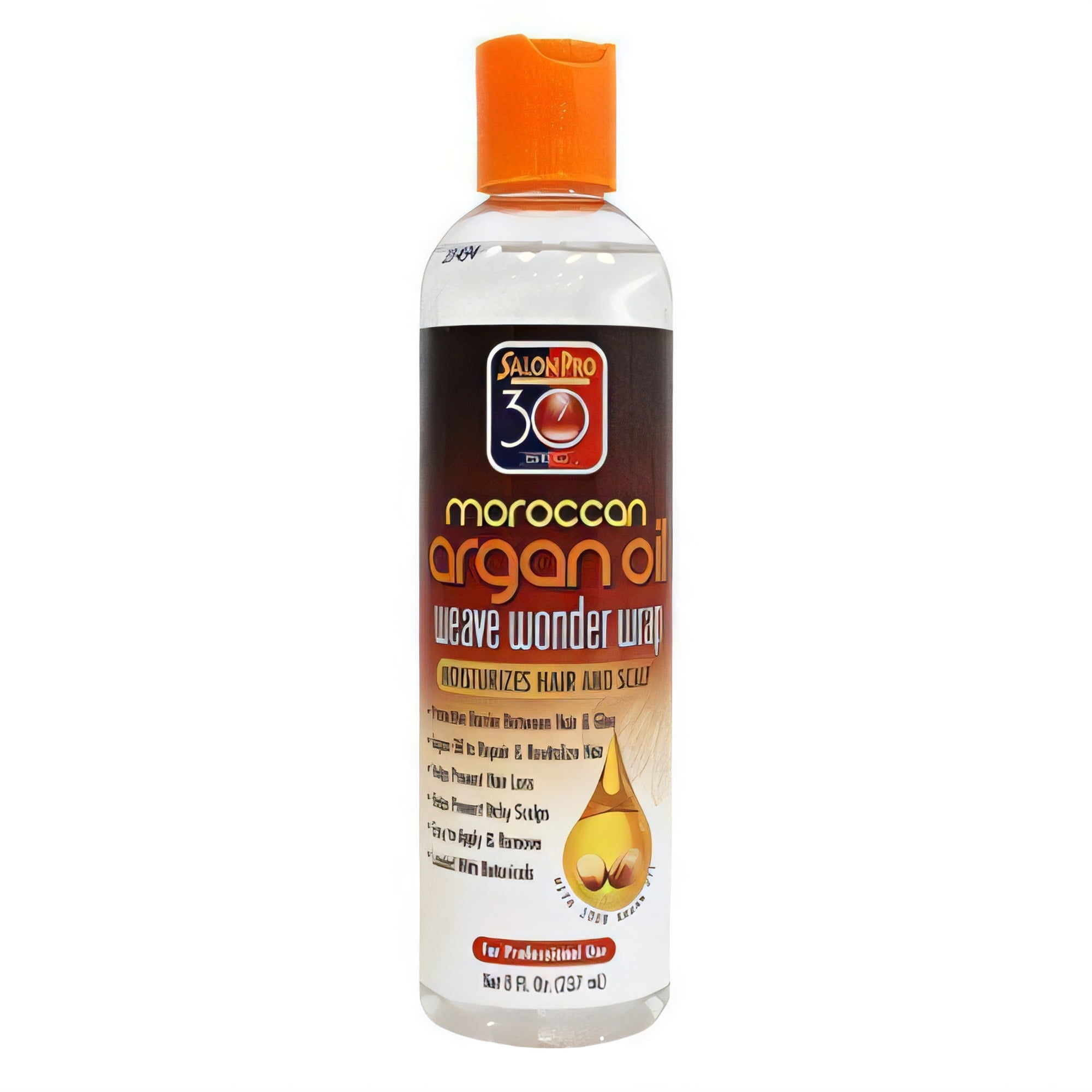 Salon Pro 30 Sec Moroccan Argan Oil Weave Wonder Wrap Moisturizes Hair ...