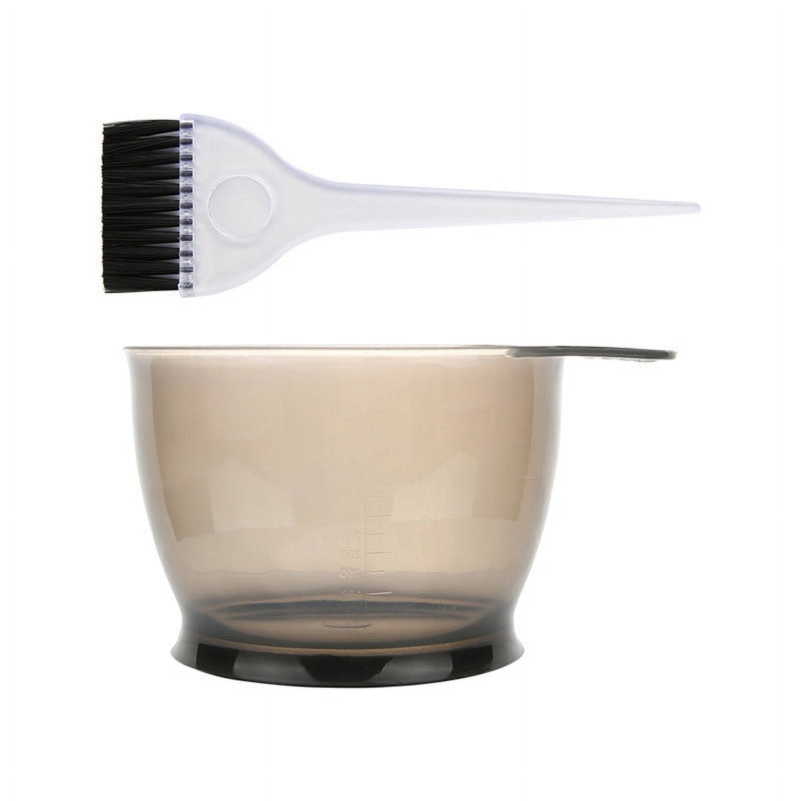 Salon Professional Hair Dye Two-Piece Gray Hat Bowl+Transparent Color ...