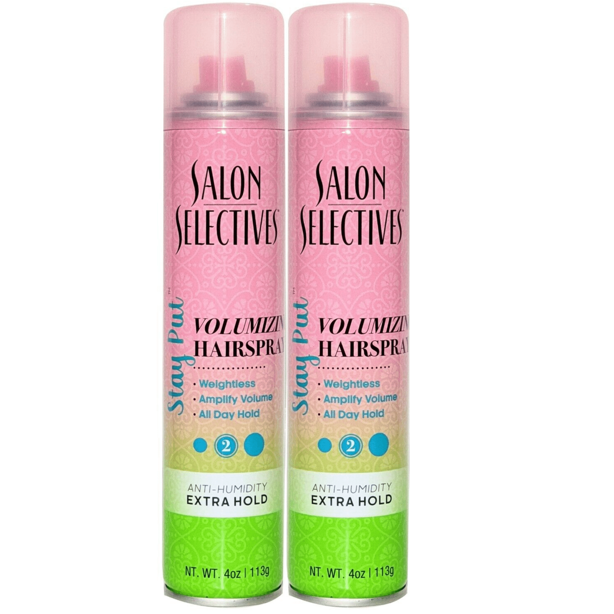 Salon Selectives Volumizing Stay Put Anti Humidity Extra All Day Hold ...
