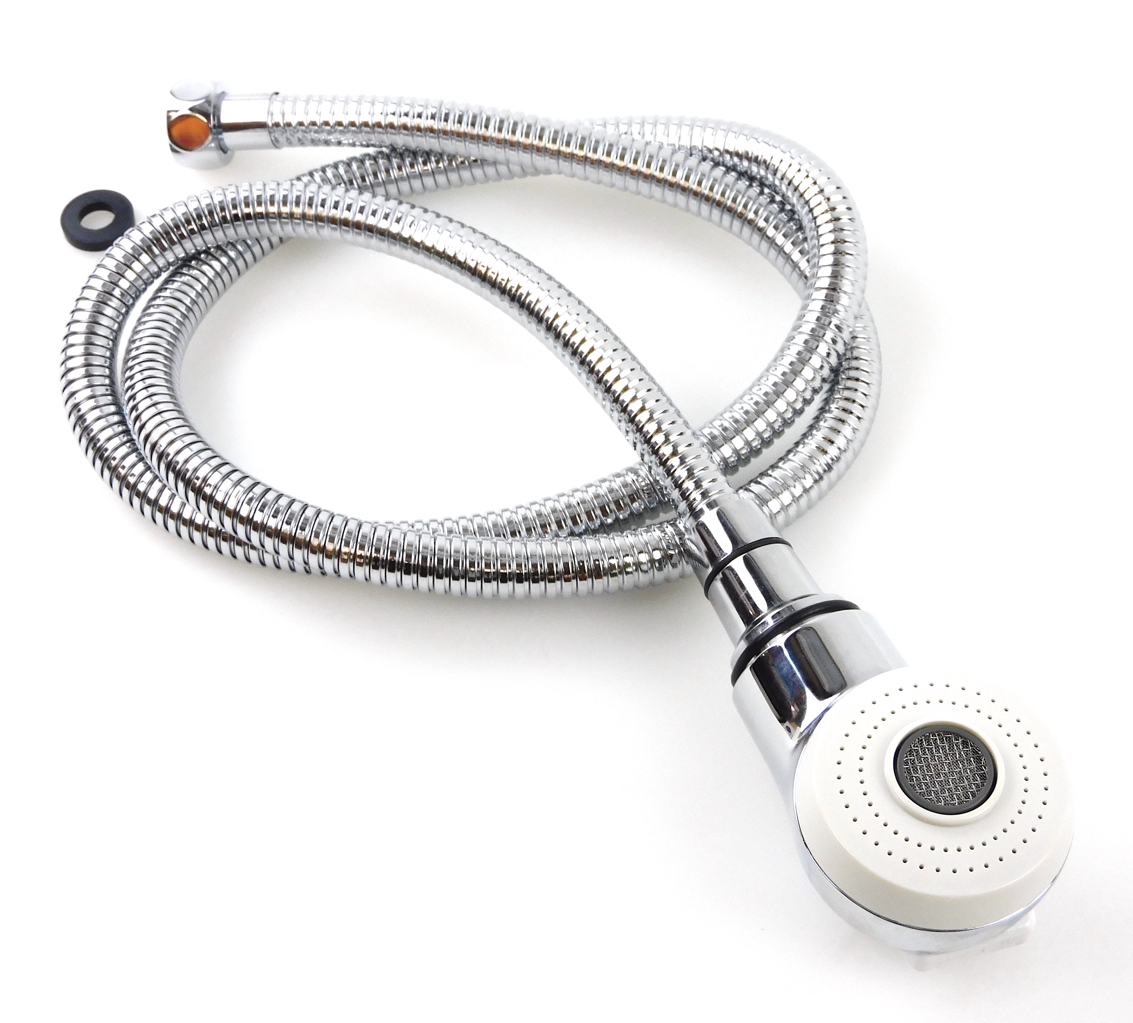Salon Shampoo Unit Bowl Hair Sink Replacement Part Chrome Sprayer Hose ...