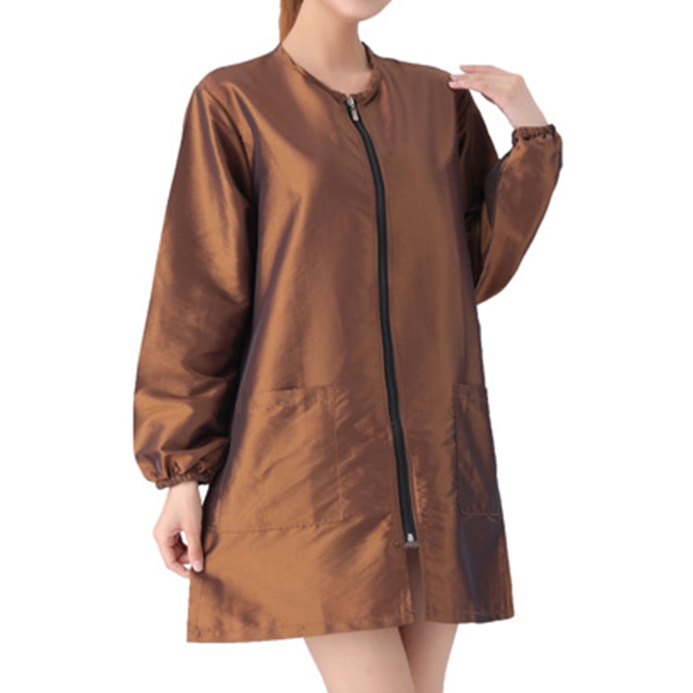 Salon Smock Professional Stylist Jacket Waterproof Haircut Cape Barber ...