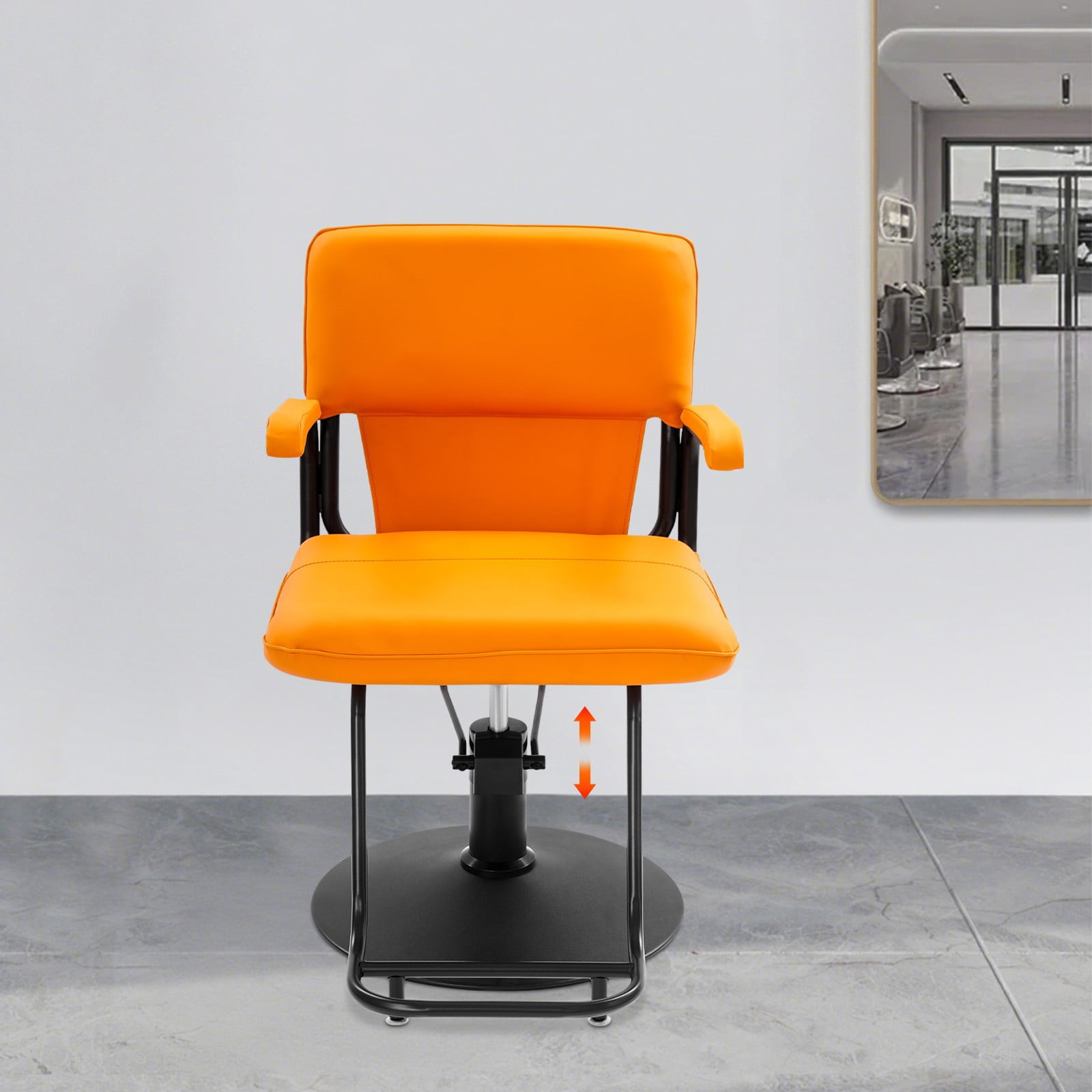 Salon Styling Chair, 360° Swivel Barber Chair, Adjustable Beauty Chair ...