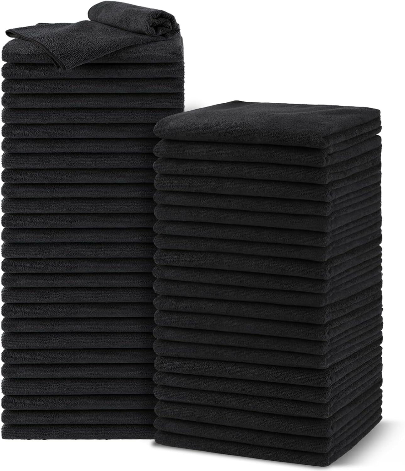 Salon Towels 24 Pack, Microfiber Barber Towel Bulk, (16x29 inches) Hair ...