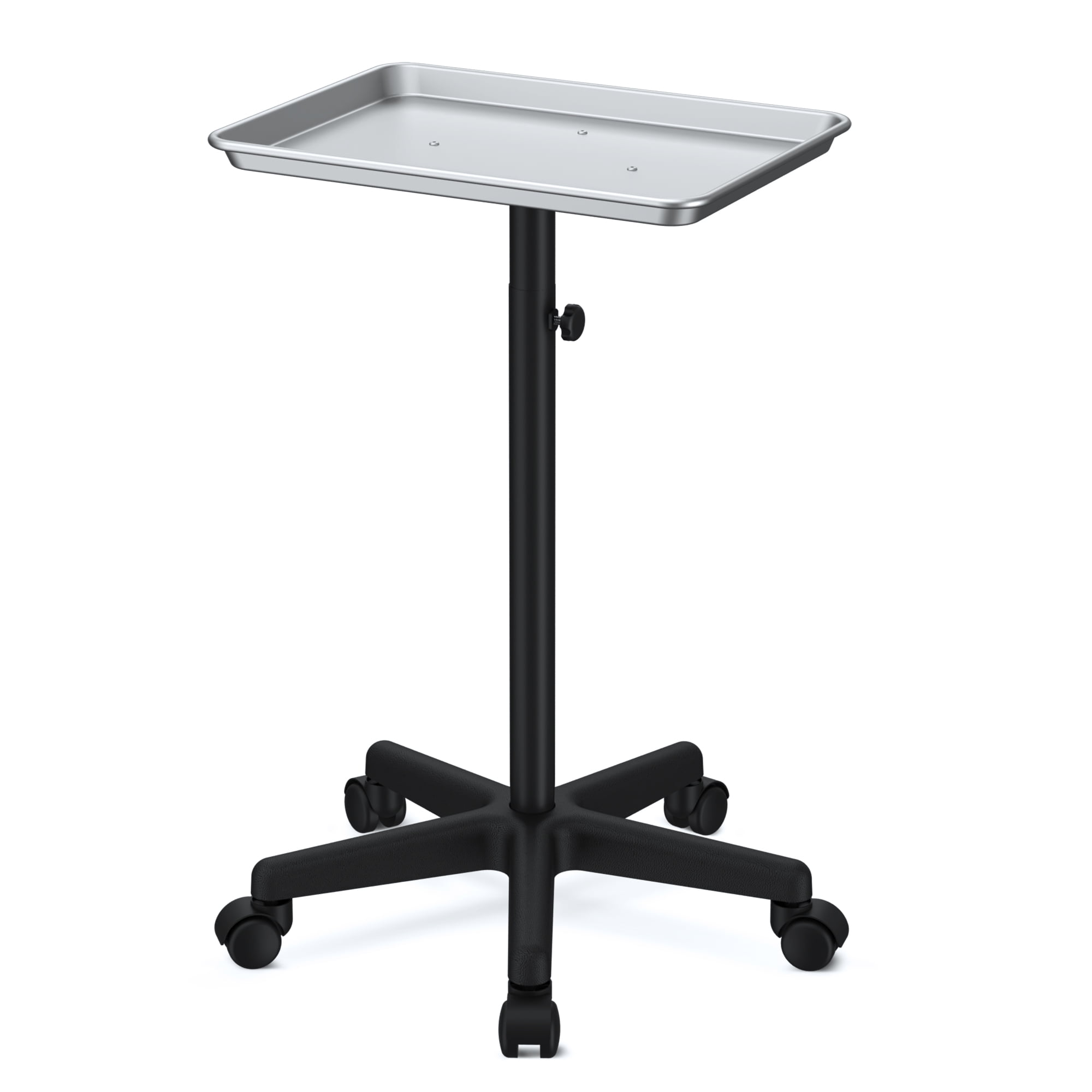 Salon Trolley Aluminum Tattoo Tray With Wheels Storage Utility Cart for ...