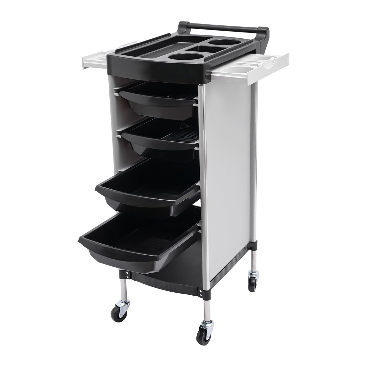 Salon Trolley Cart, 6-Tier Drawer-Type Multi-Functional Salon Trolley ...