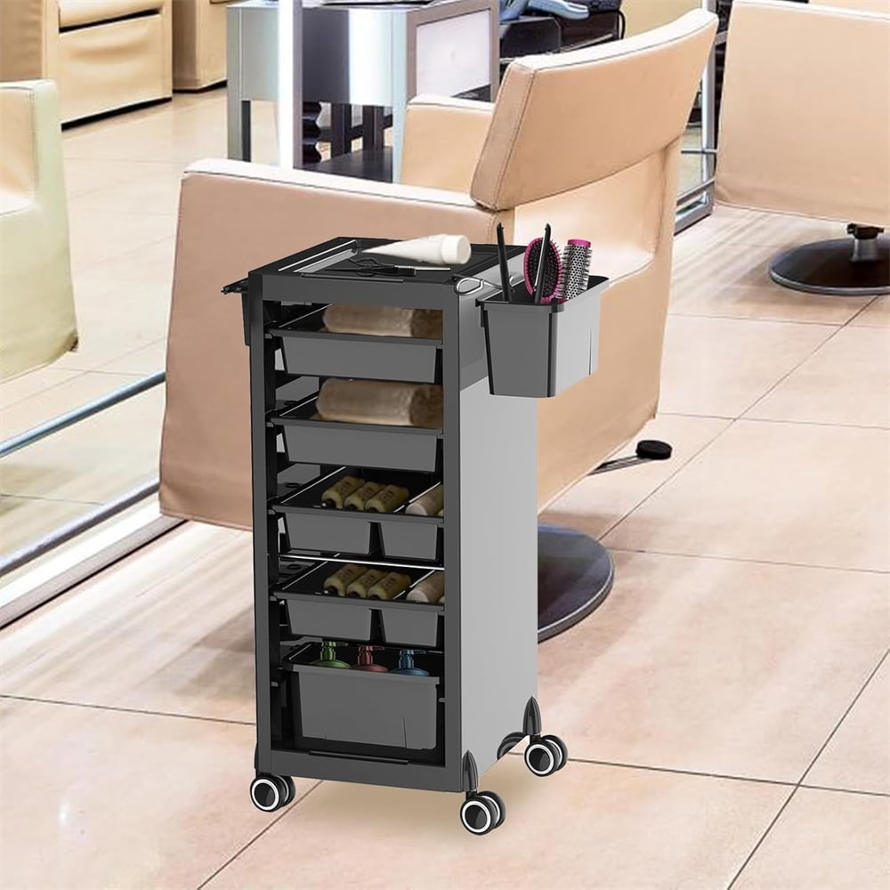Salon Trolley Cart With Wheels Suitable For Hairdresser's Multi-Purpose ...