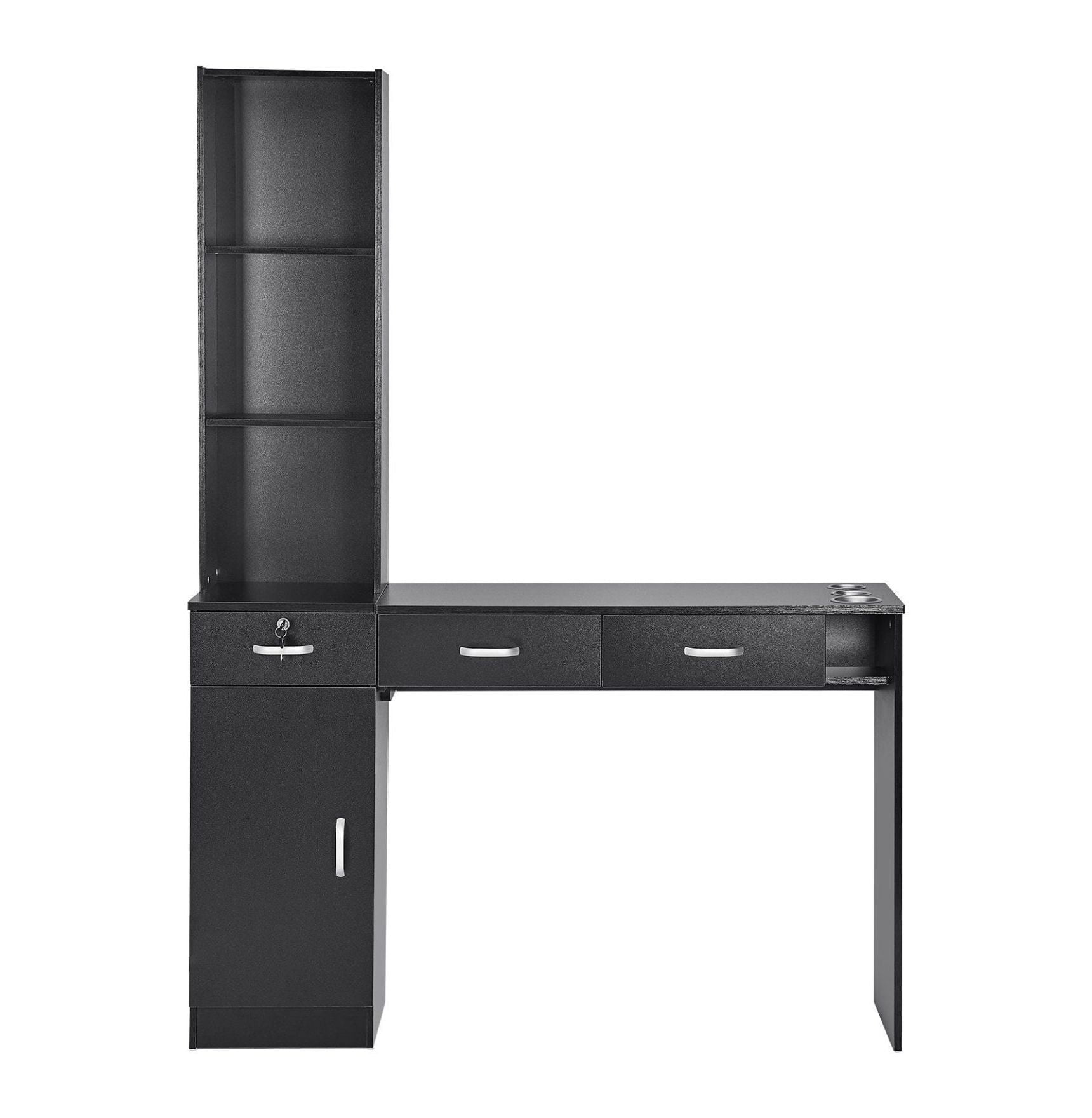 Salon Workstation, Wall-Mounted Unit for Hair Professionals, Spa ...