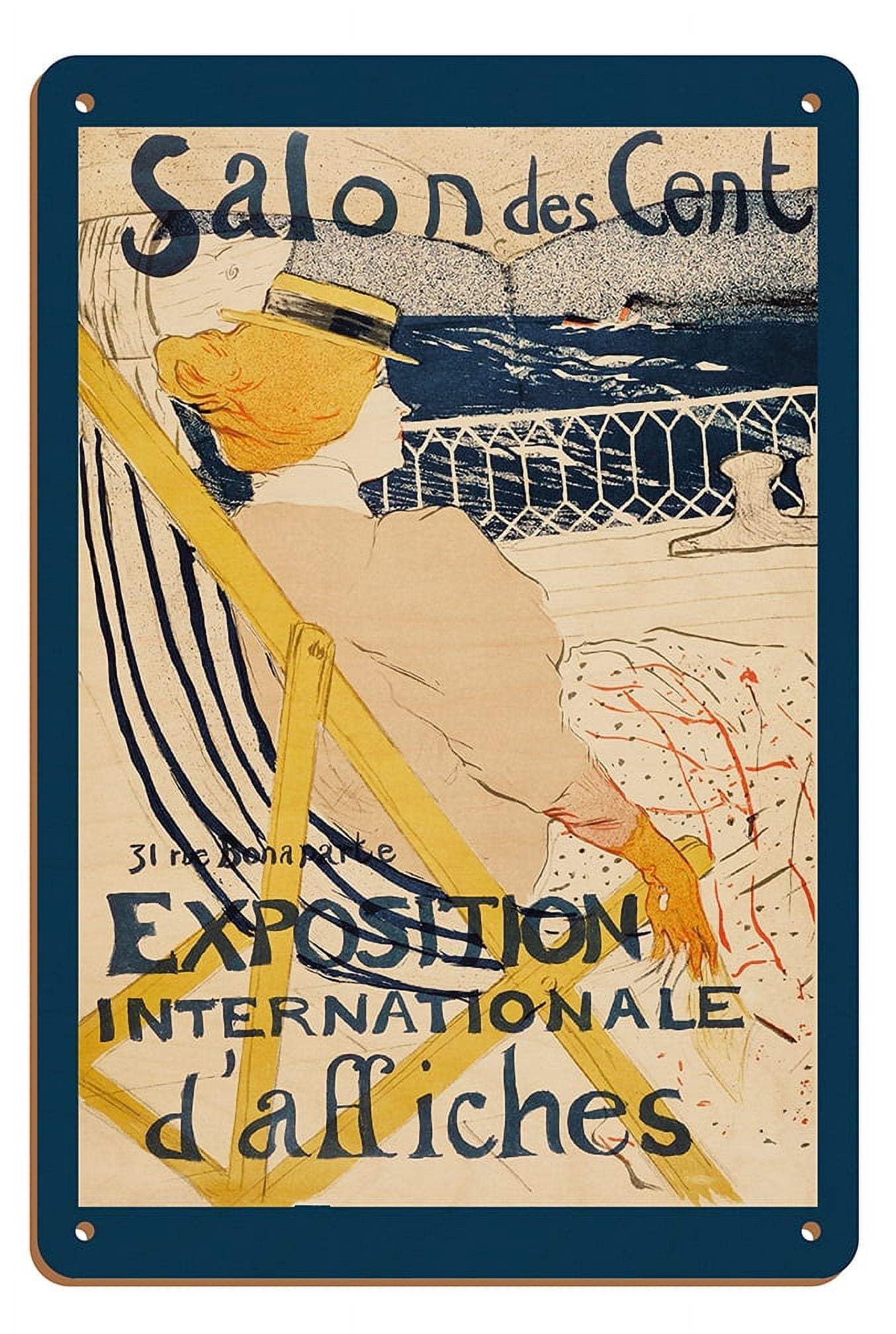 Salon des Cent Exposition Internationale d'Affiches - Vintage Art ...
