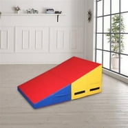 Costway Incline Gymnastics Mat Wedge Ramp Fitness Skill Tumbling ...
