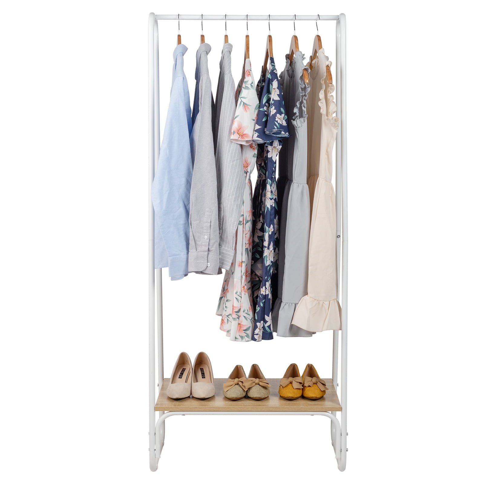 SalonMore Clothes Rack Wardrobe Heavy Duty Closet Garment Rack Clothing ...