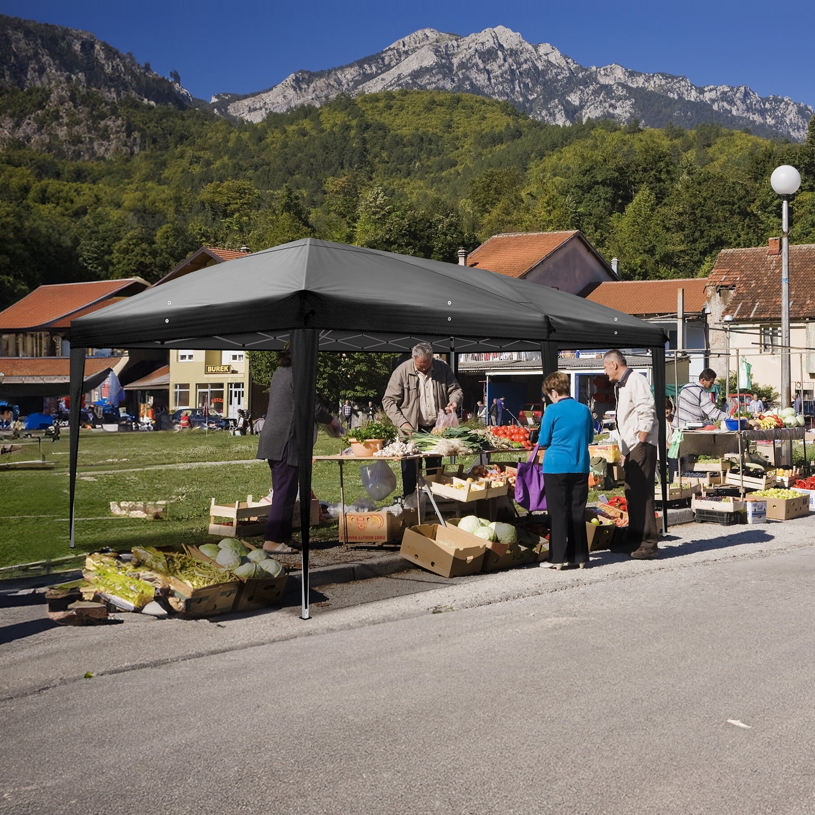 SalonMore Extra Large Canopy Tent for Outdoor Storage, Waterproof & UV ...