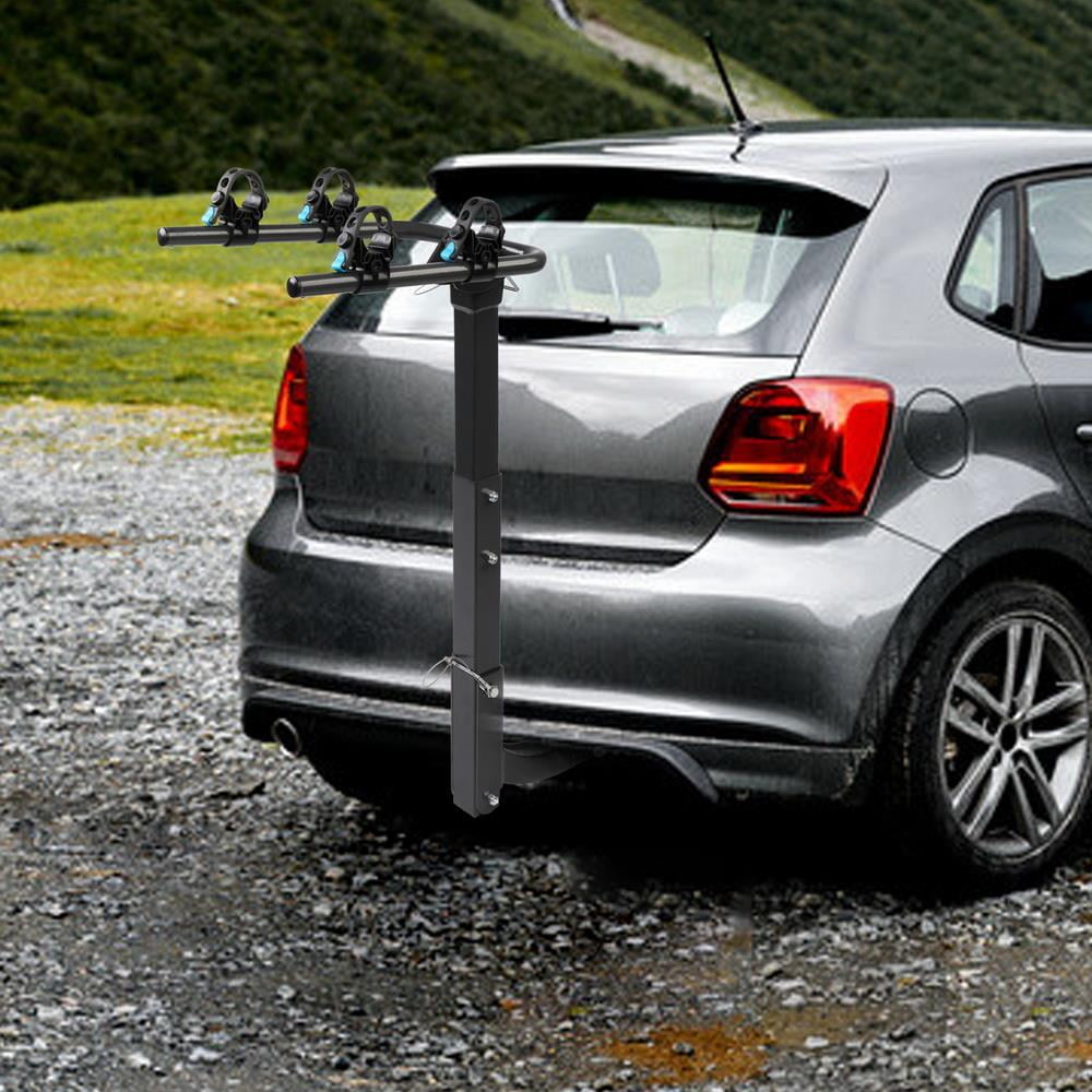 SalonMore Hitch Mounted 2 Bike Rack, Bicycle Carrier for Car - Walmart.com
