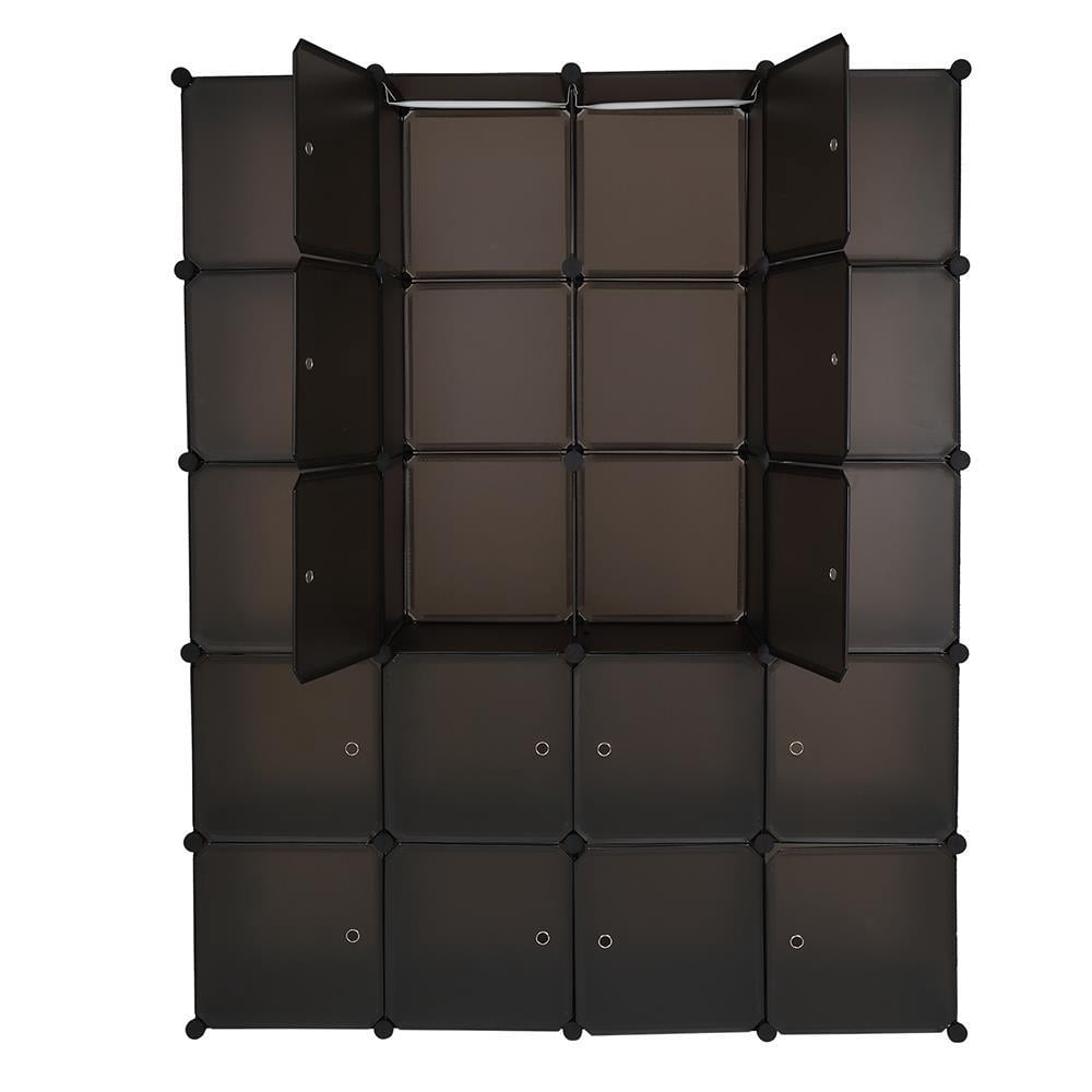SalonMore Modular Bookshelf Units,Clothes Storage Shelves with 12-Cube ...