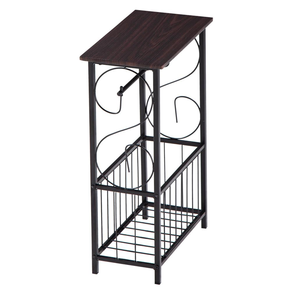 SalonMore Multifunctional Scroll Design Bathroom Table With Tissue Rack ...
