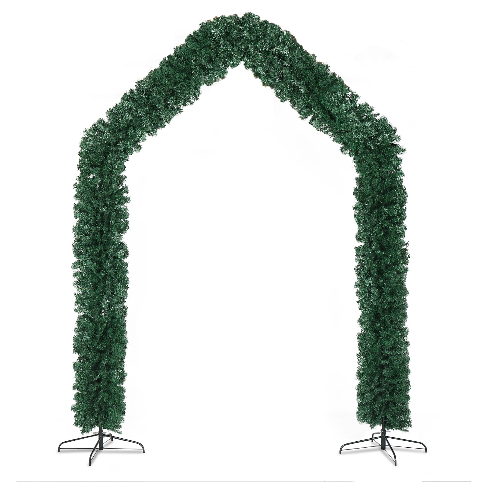 SalonMore 8.5Ft PVC Christmas Tree Arch, Lifelike Branches, Wedding and ...