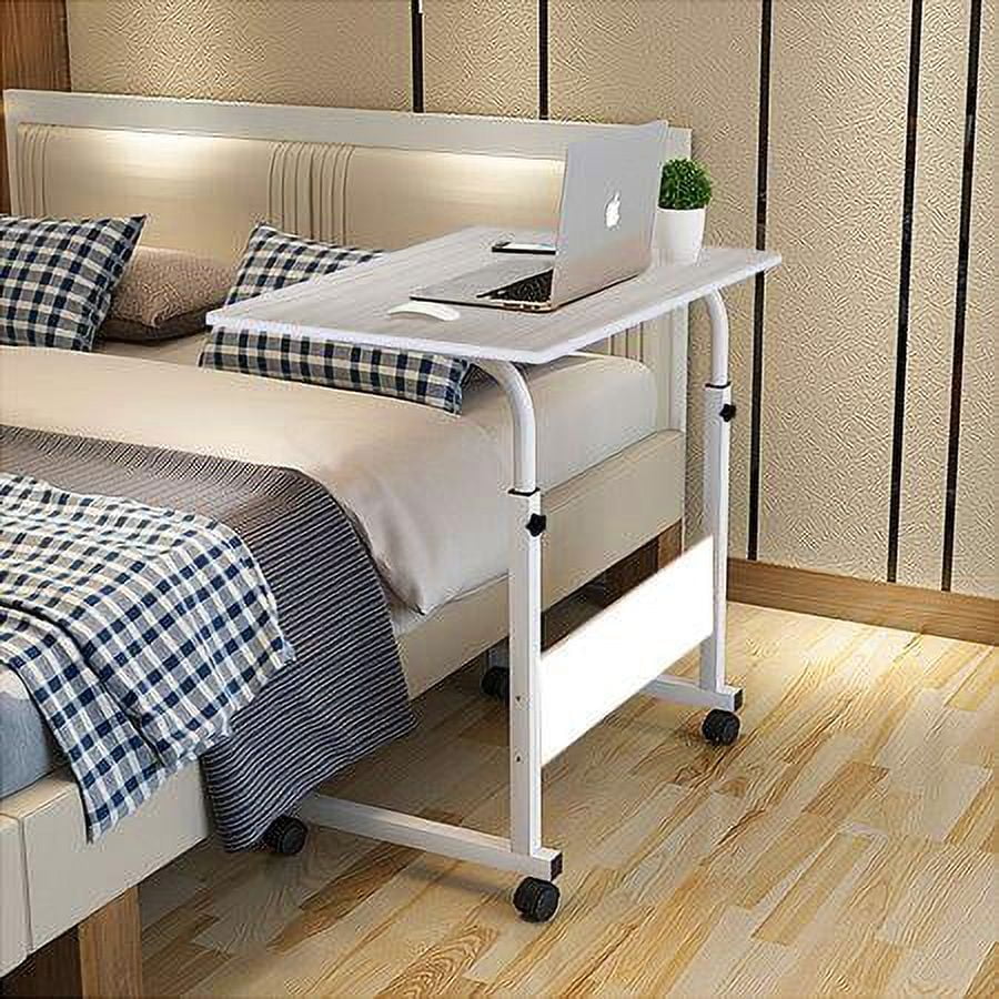 SalonMore Small Mobile Portable Work Table, Adjustable Height Rolling ...