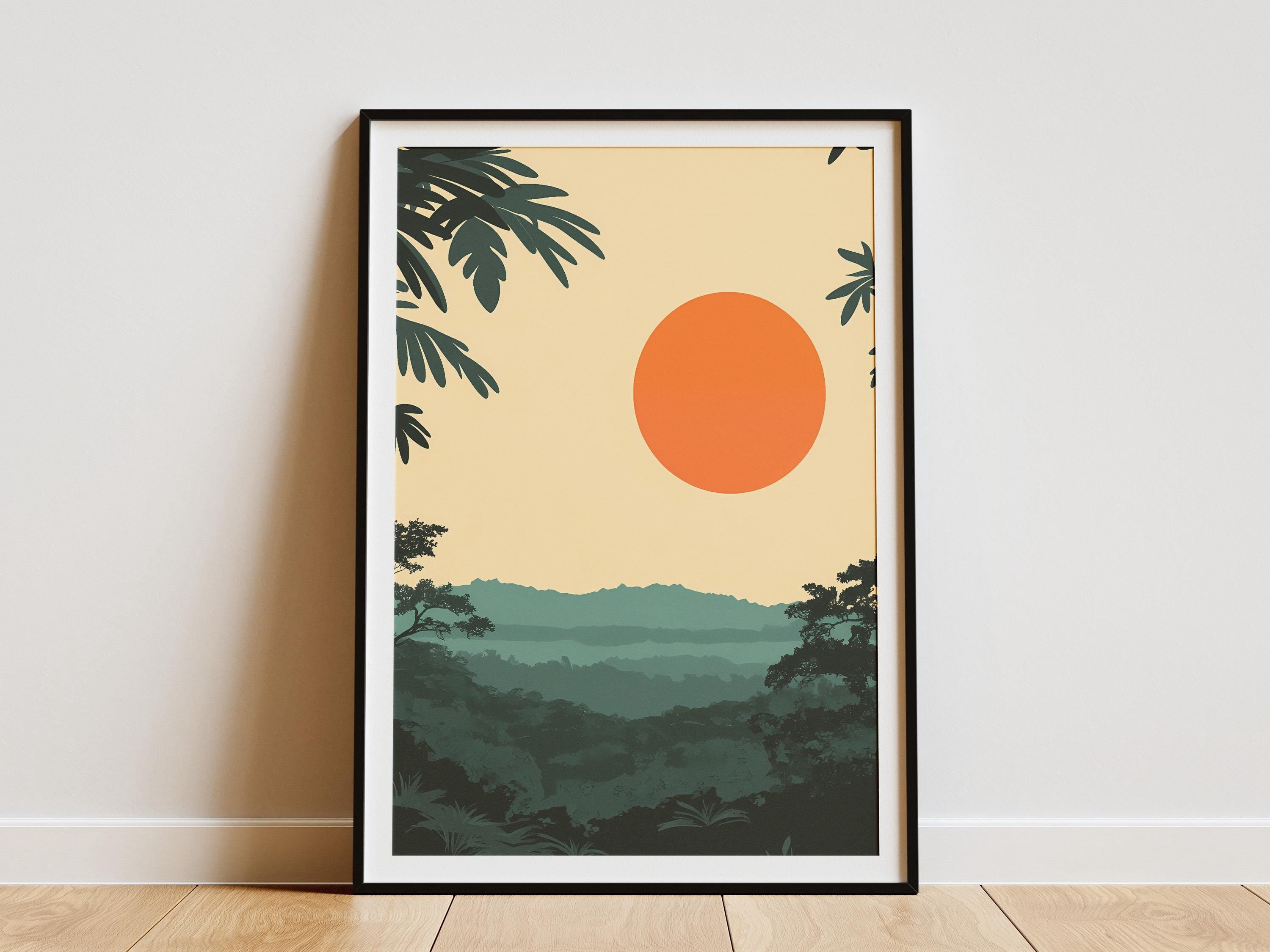 Salonga National Park Democratic Republic of the Congo Jungle Poster ...