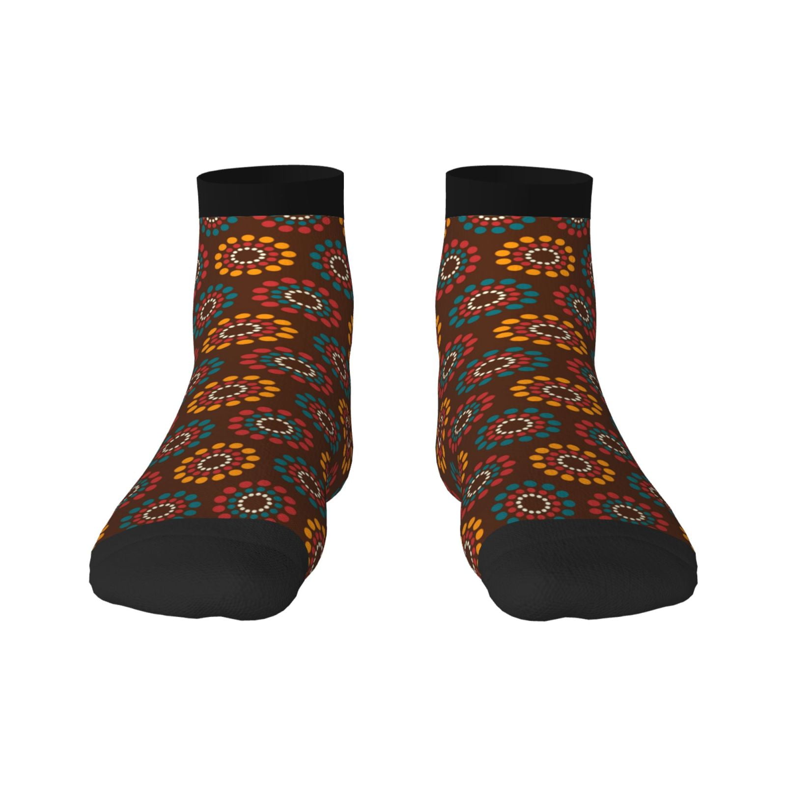 Salouo 60s and 70s Aesthetic1 Pattern Unisex Middle Tube Socks,Middle ...
