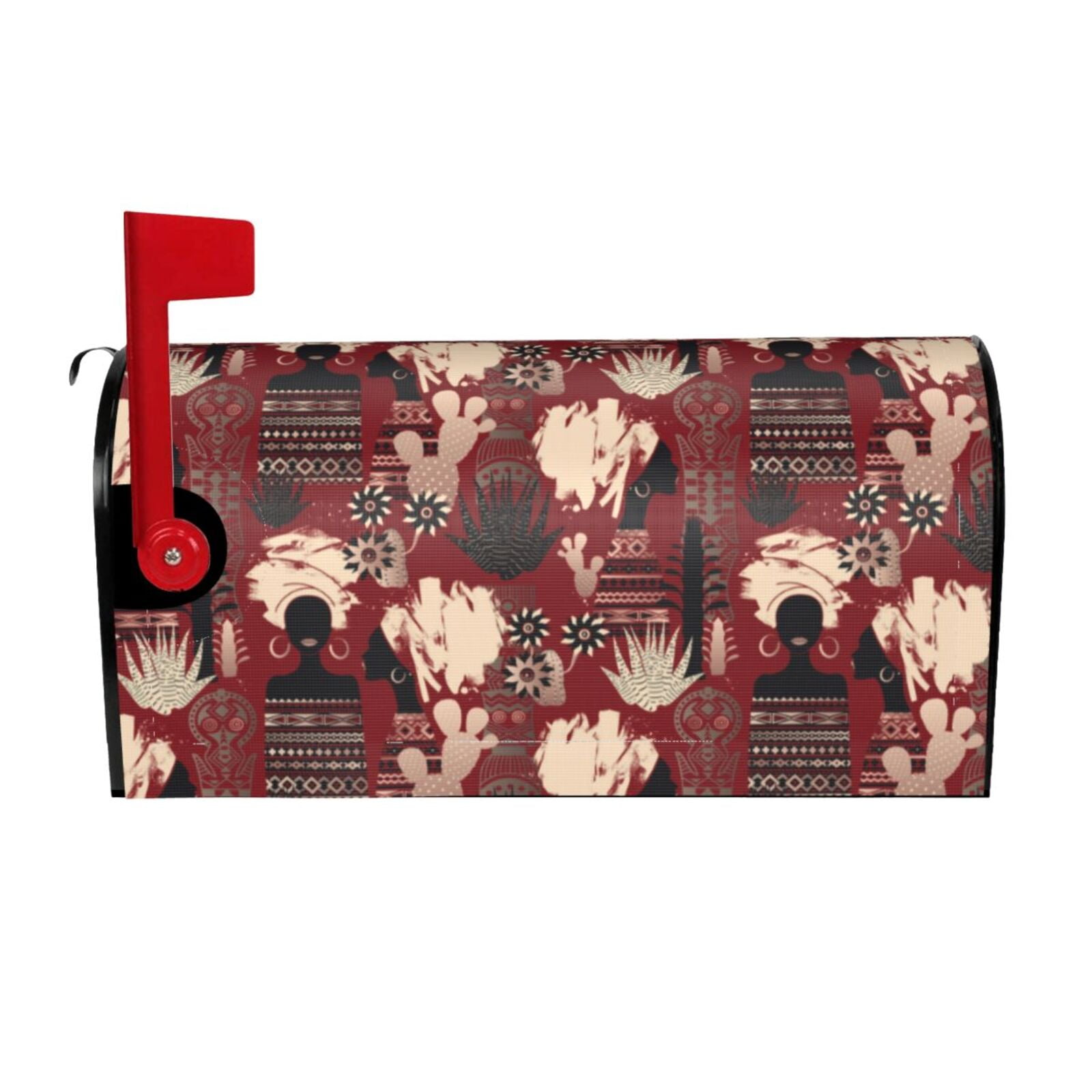 Salouo African Women A for Magnetic Mailbox Covers Waterproof Post Box ...