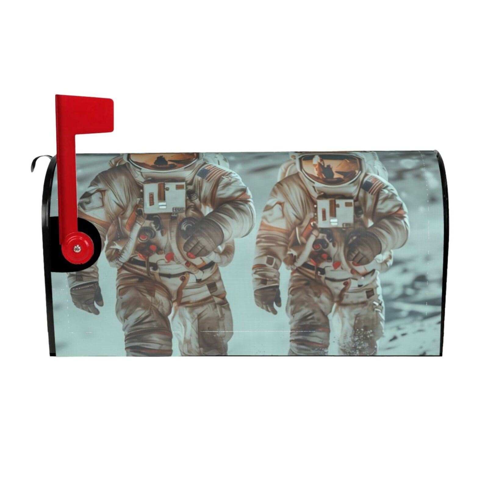 Salouo Astronauts On Lunar Mission for Magnetic Mailbox Covers ...