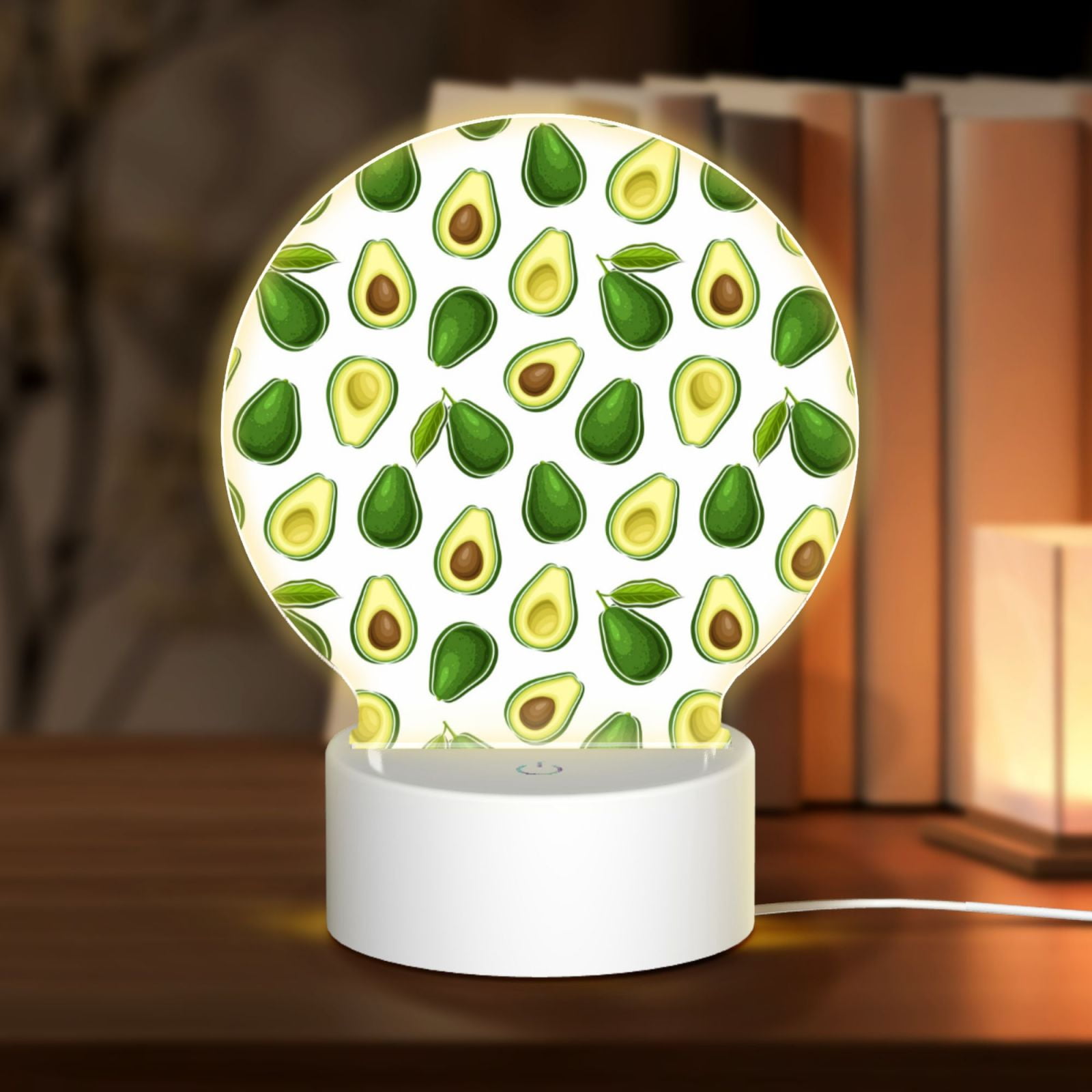 Salouo Avocado1 for Round Acrylic Night Light - Acrylic Sheets with LED ...