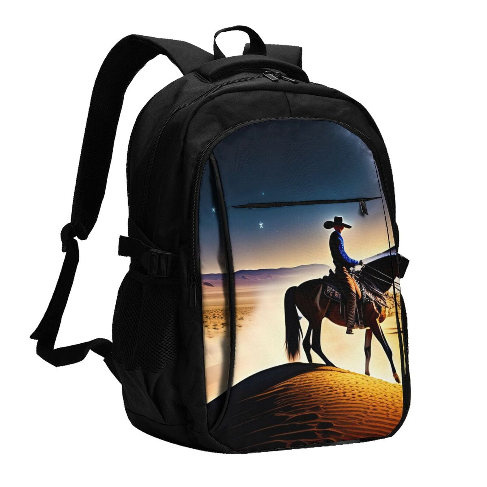 Salouo Azure Sky Western Desert Cowboy Pattern Extra Large Travel ...