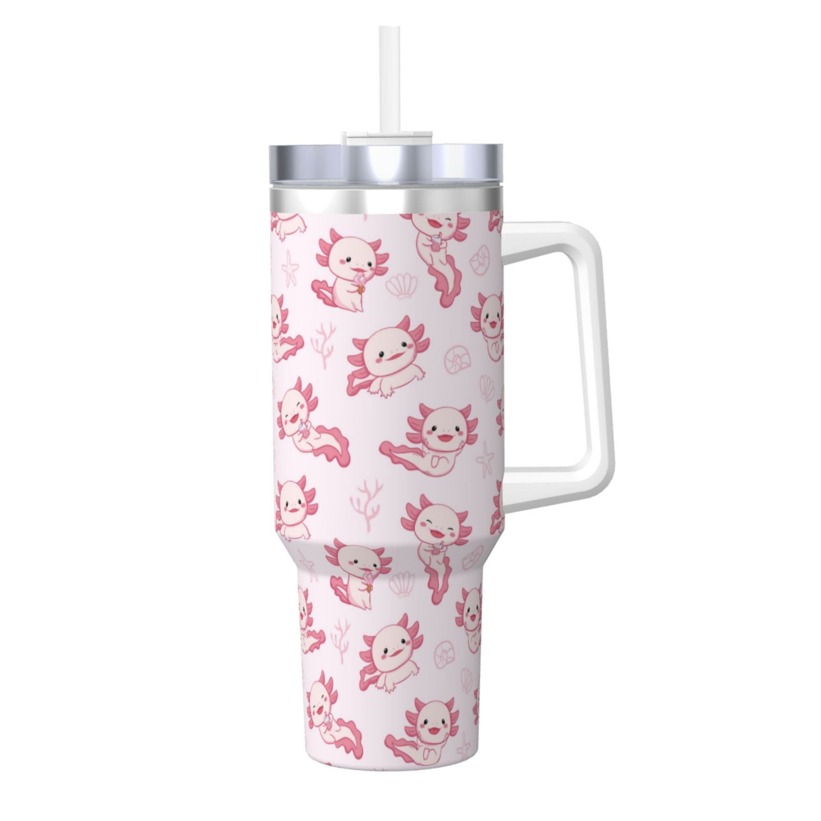 Salouo Baby Salamander for 40oz Water Bottle with Handle & Flip Straw ...