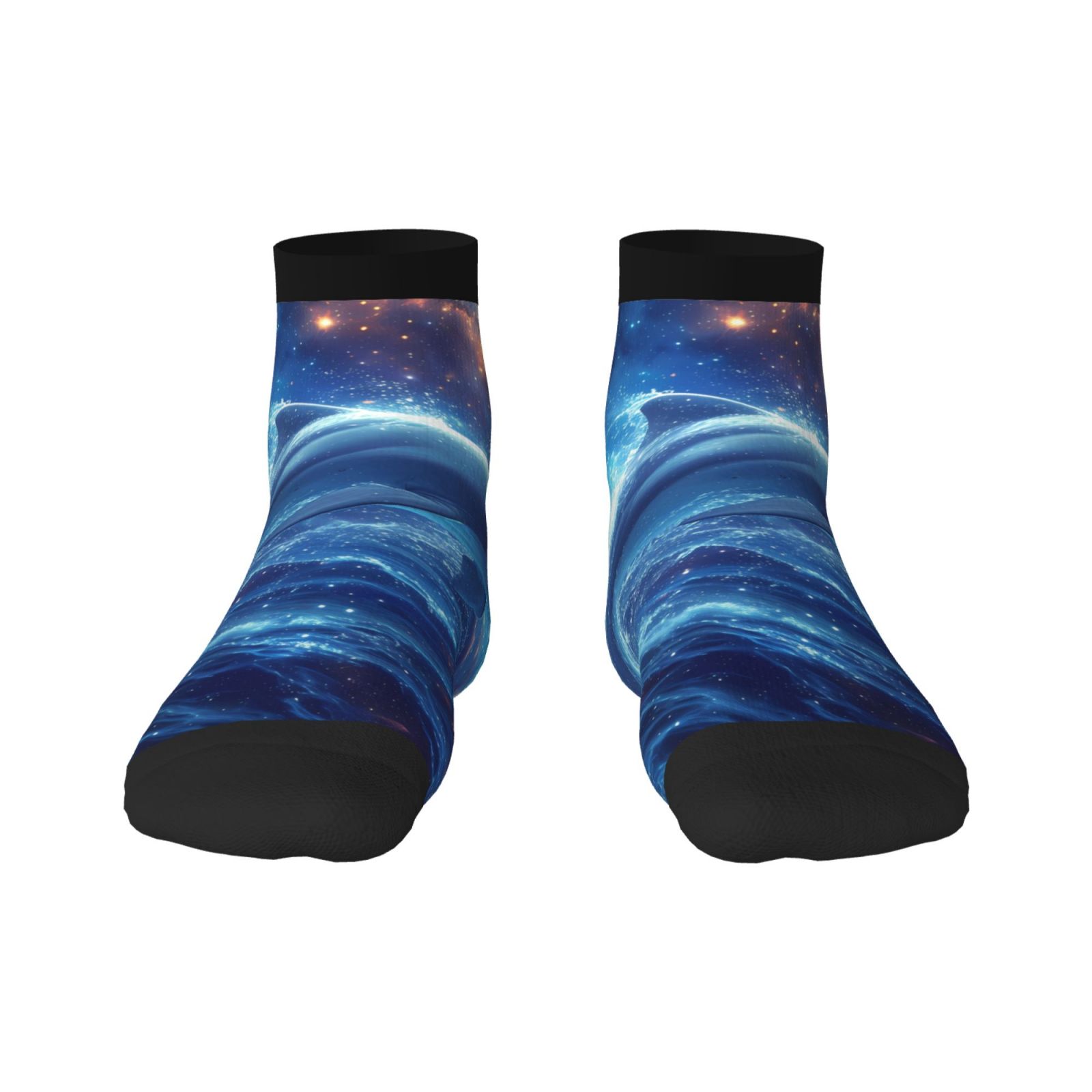 Salouo Beautiful Ocean Dolphin Pattern Unisex Middle Tube Socks,Middle ...