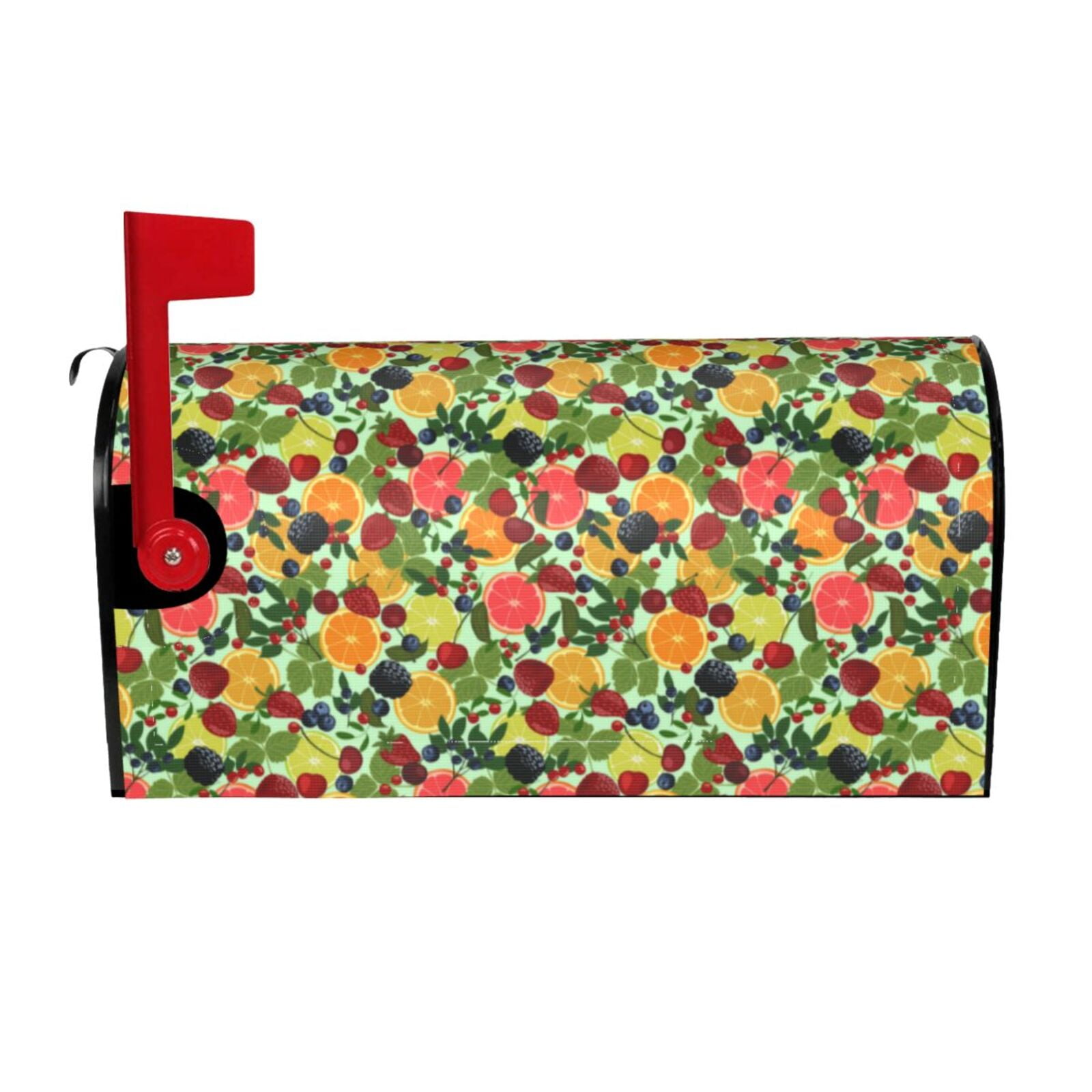Salouo Berries And Citrus for Magnetic Mailbox Covers Waterproof Post ...