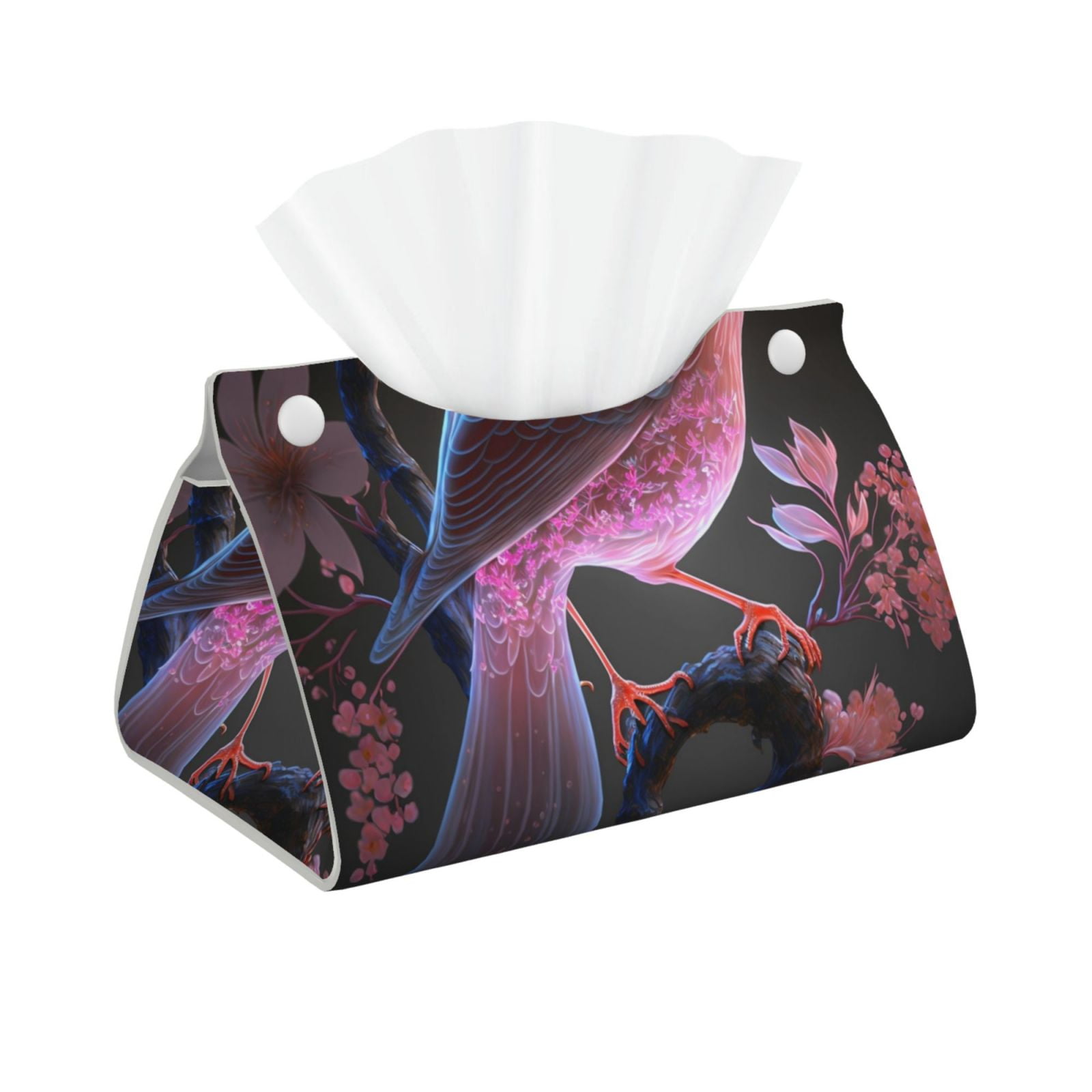 Salouo Bird6 Pattern Long Tissue Box Cover Rectangular–Plus Size Tissue ...