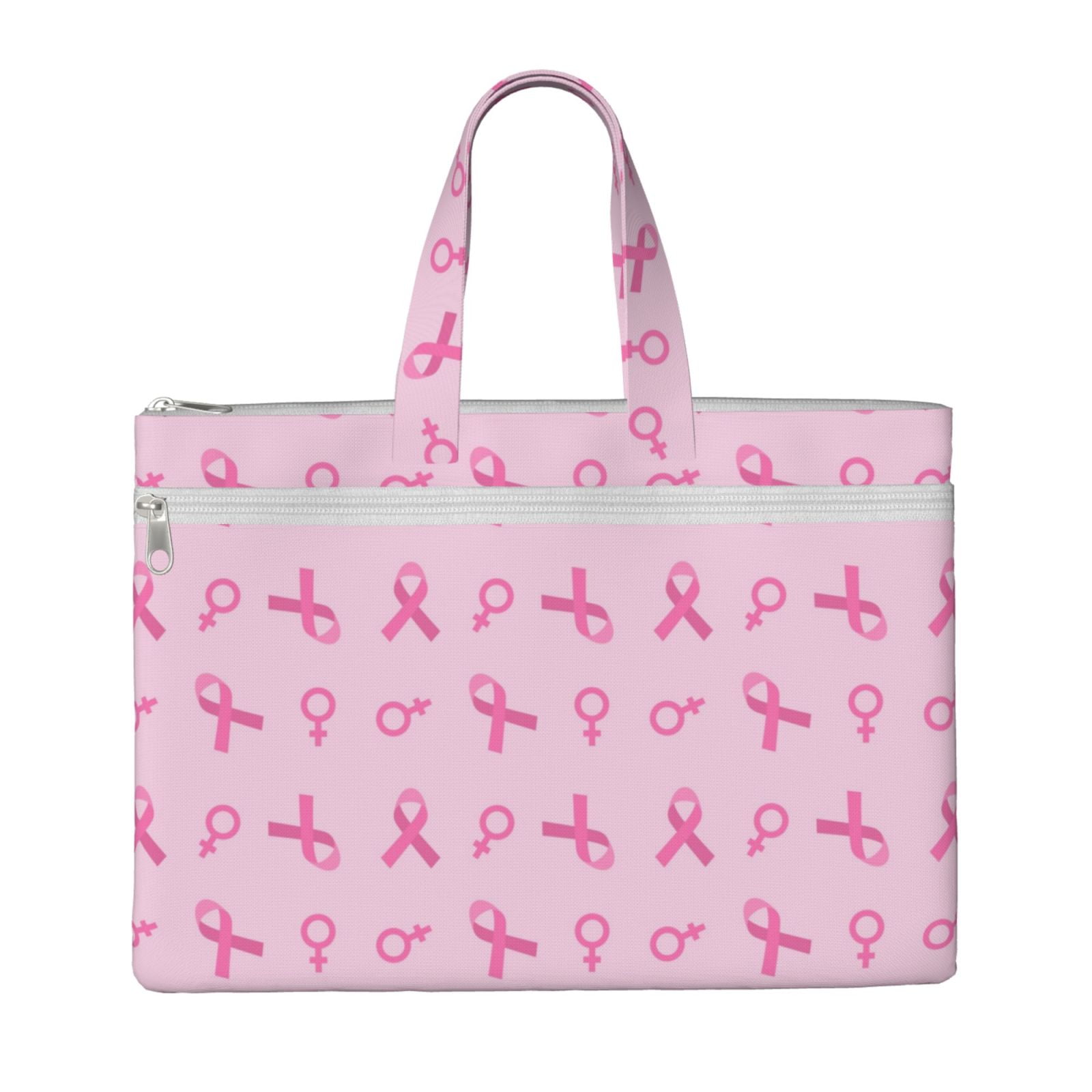 Salouo Breast Cancer Awareness 1 for Canvas Tote File Bag, Tote Bag ...