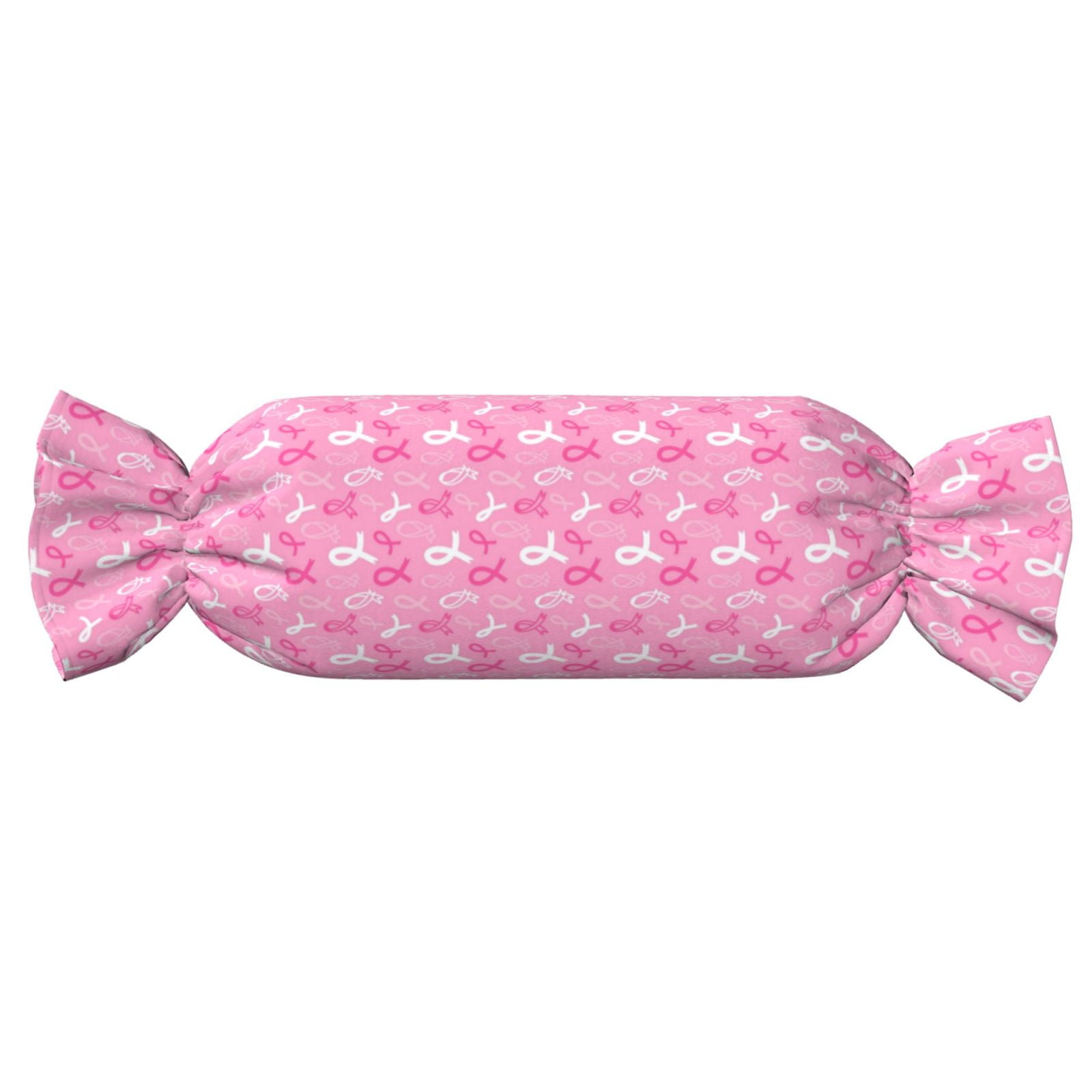 Salouo Breast Cancer Awareness (3) Pattern Cute Bolster Pillow ...
