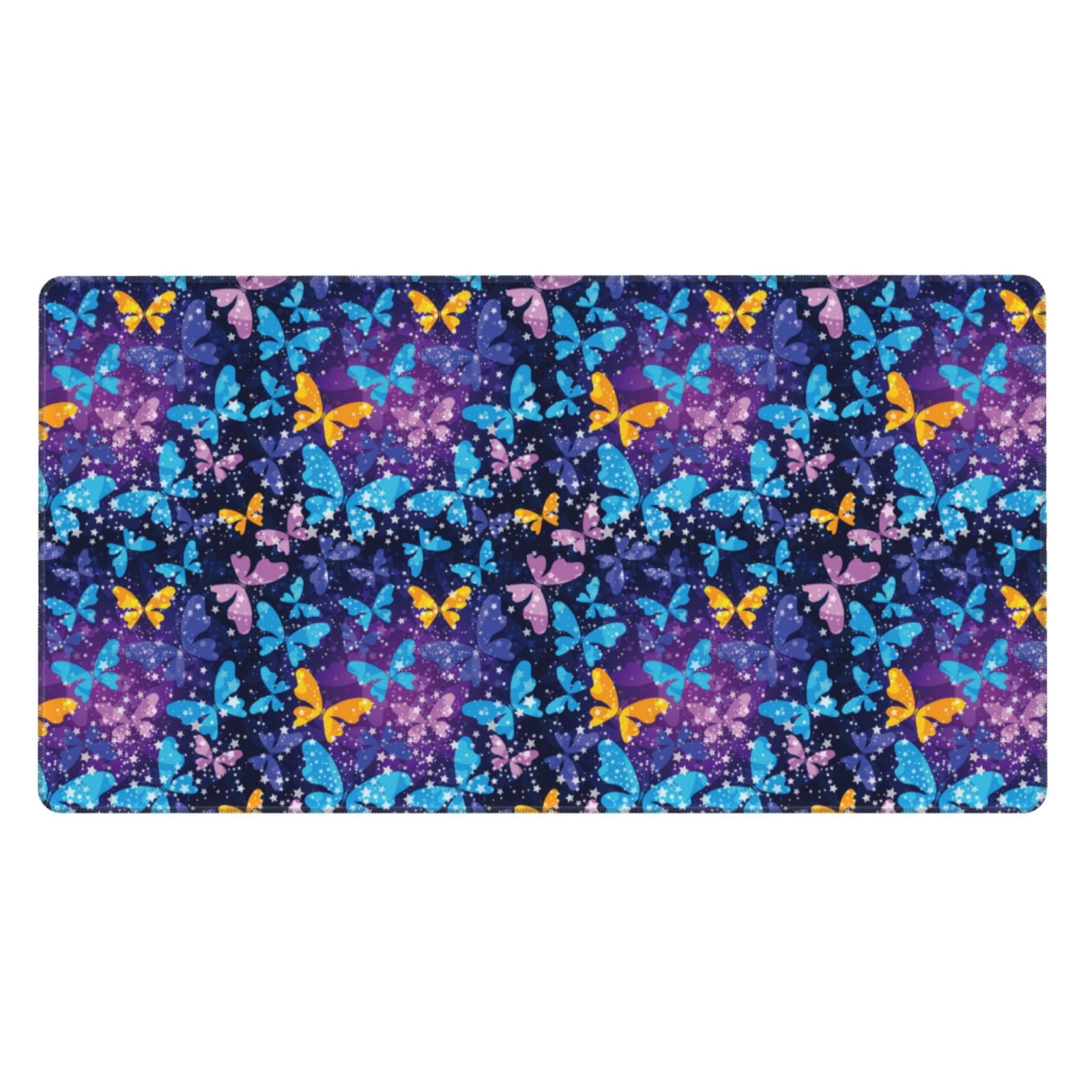 Salouo Butterflies Of The Starry Sky Print Large Mouse Pad,Extended Mat ...