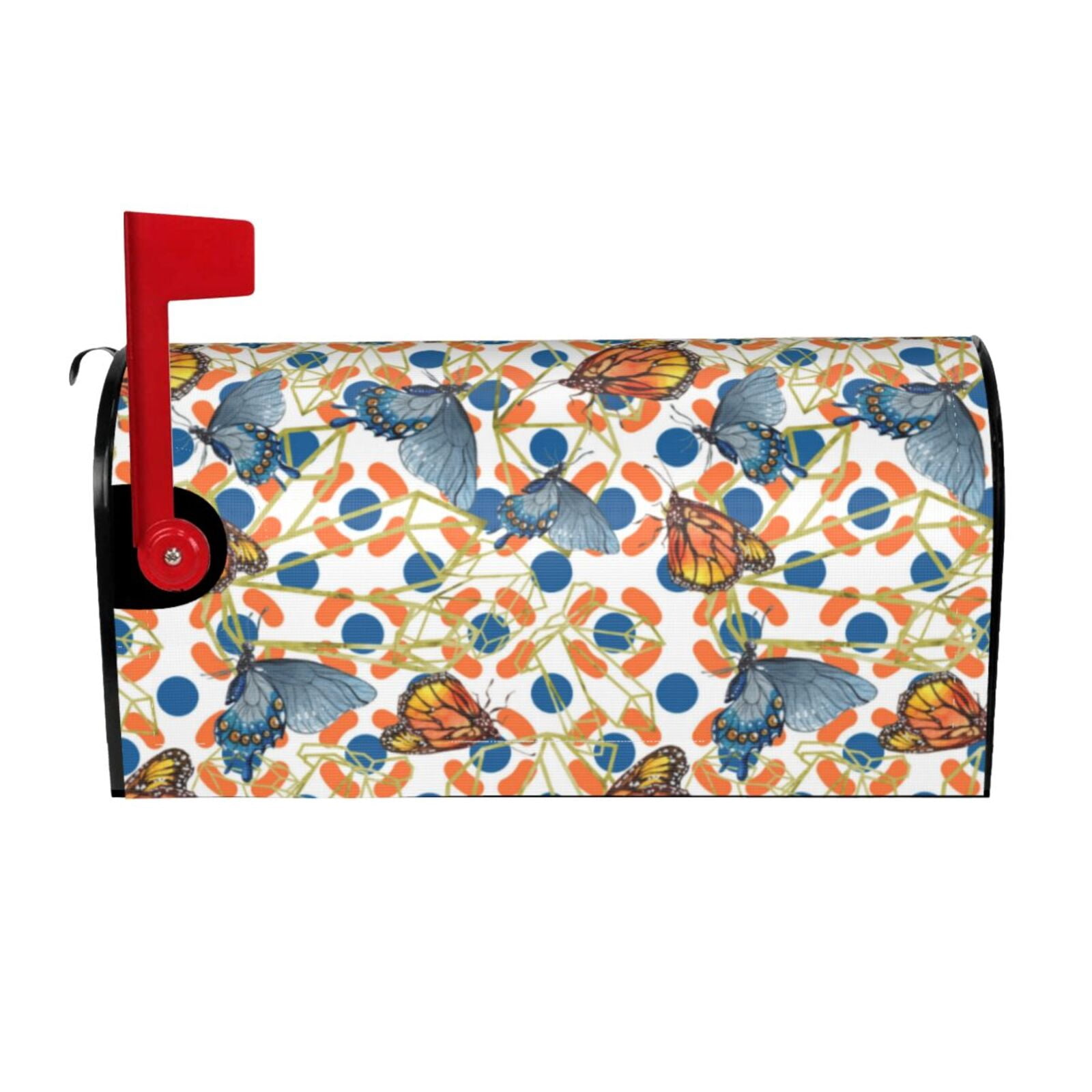 Salouo Butterflies Wild Insect for Magnetic Mailbox Covers Waterproof ...